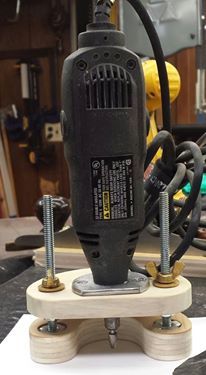 Wooden Precision Mini Router Base for Rotary Tool (with Cardboard ...