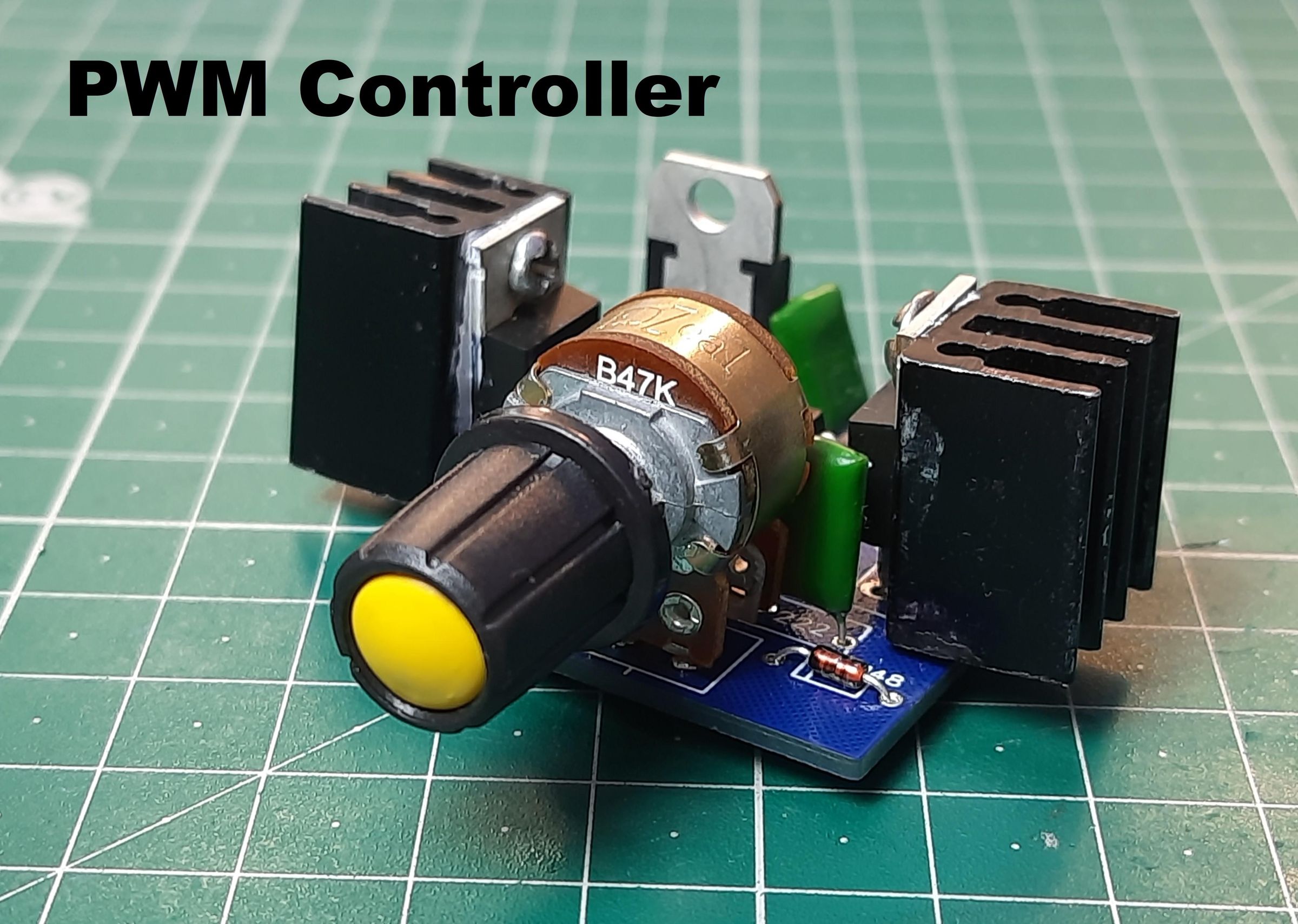 Heavy Duty PWM Controller Using 555 IC : 6 Steps - Instructables