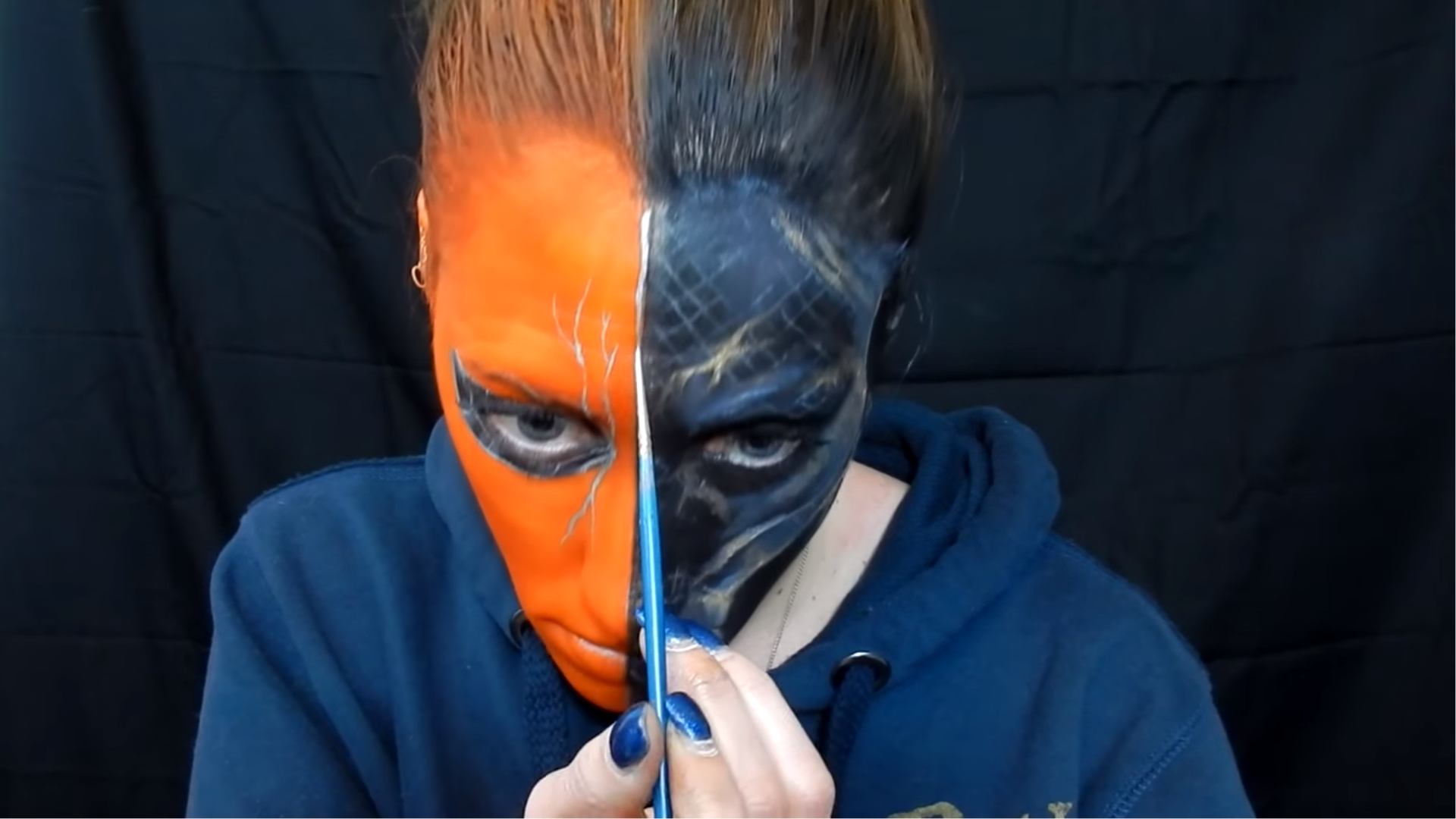 Deathstroke Face Paint! : 17 Steps (with Pictures) - Instructables
