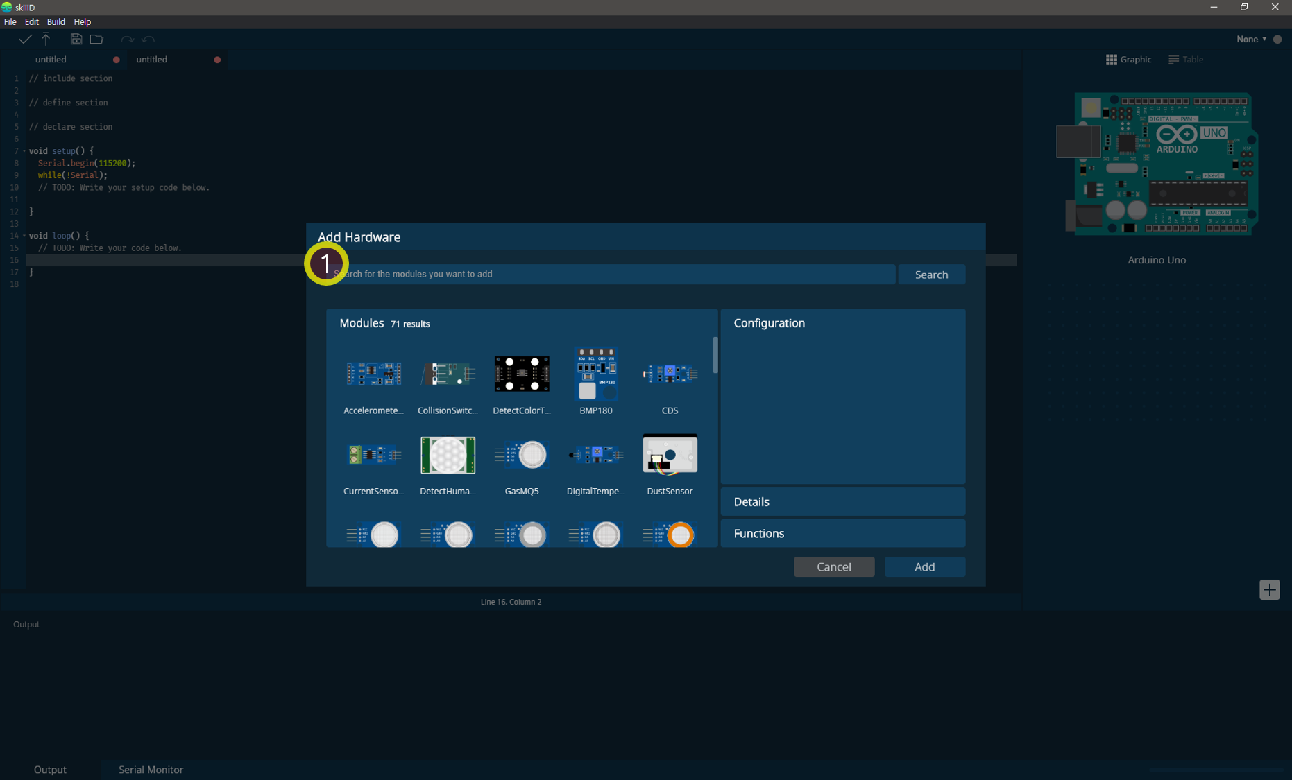 How to Use Button Module With SkiiiD : 9 Steps - Instructables