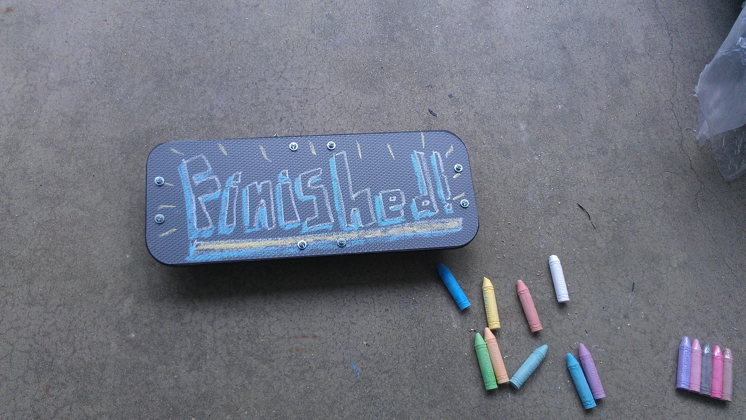 Chalkboard Skateboard: a New Board Every Day! : 10 Steps (with Pictures ...