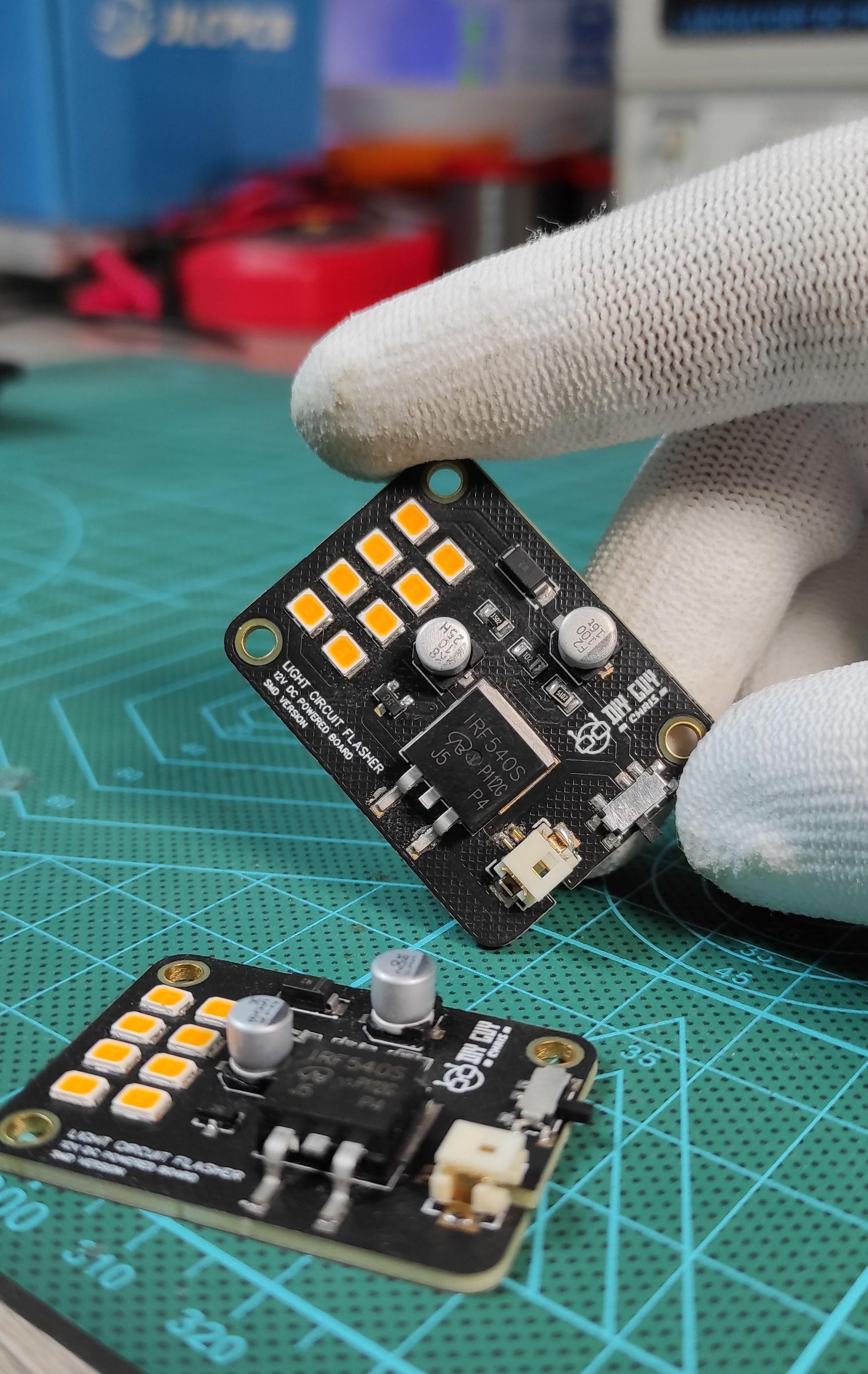 Small Flashing LED Gadget (high Brightness) : 4 Steps (with Pictures ...