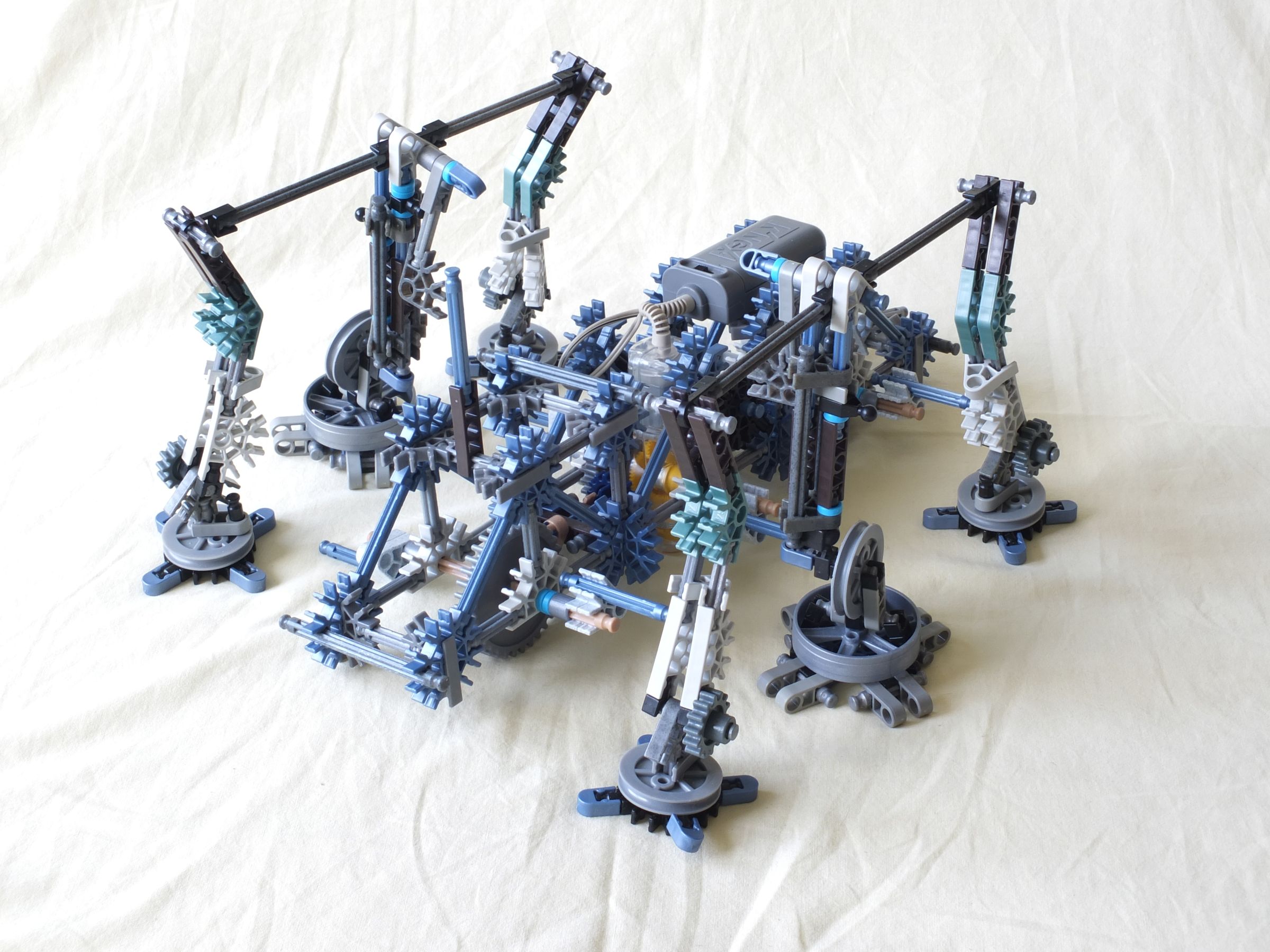 K'NEX Motorized Walking AT-TE From Star Wars : 6 Steps (with Pictures ...