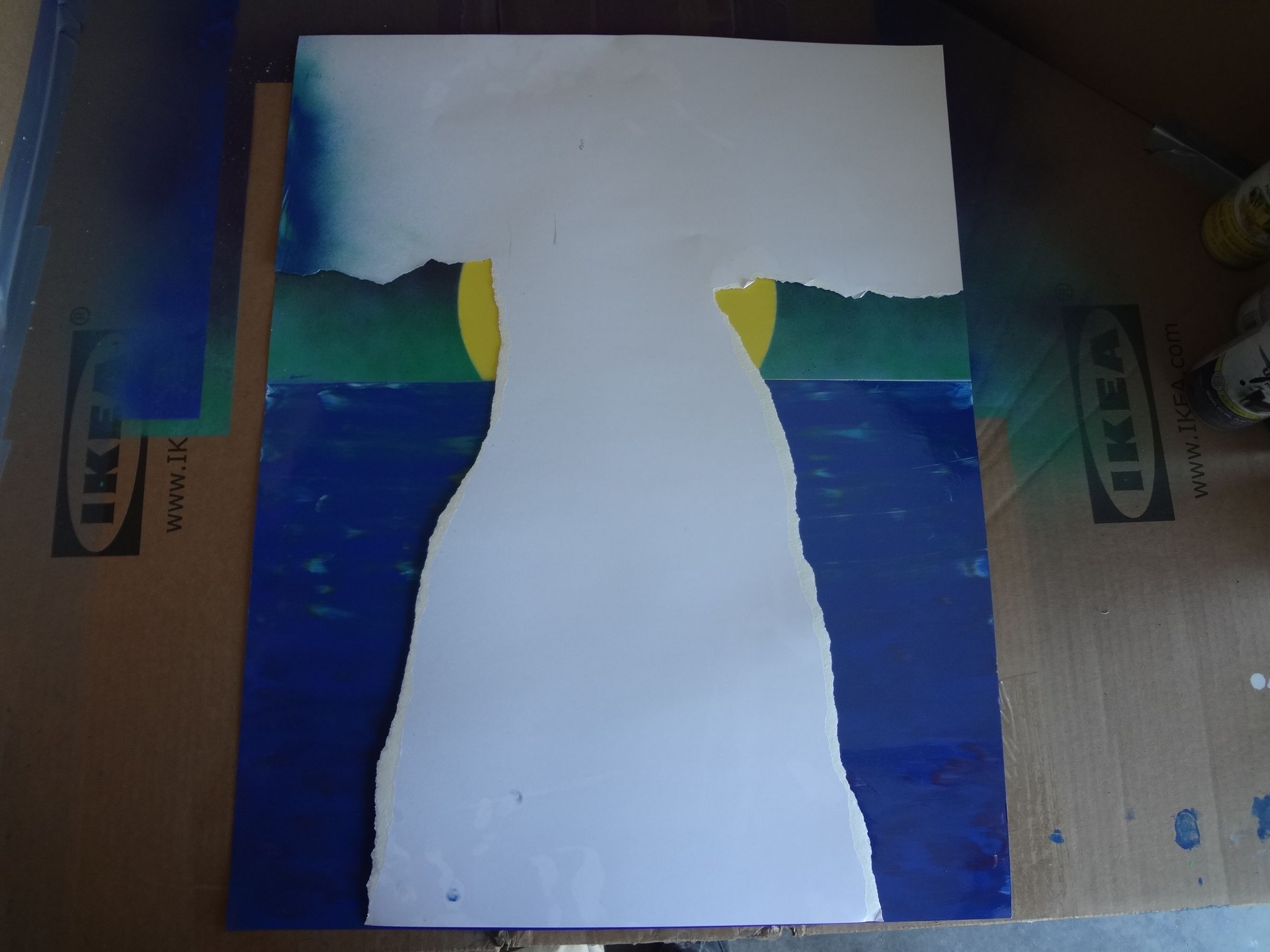 How To Paint Poster Board