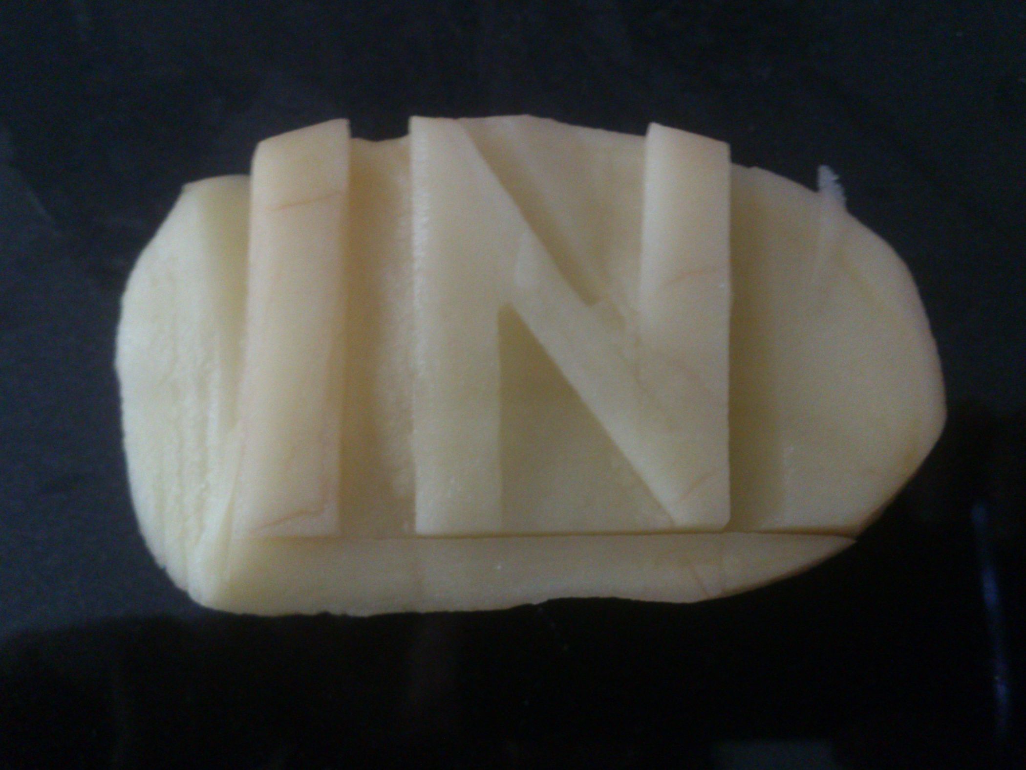 Printato (Printing With Potato) : 3 Steps - Instructables
