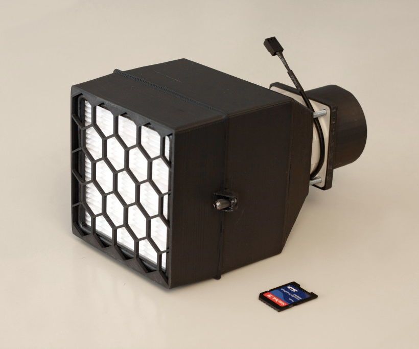 Active Air Filter (HEPA 13 Filter and Active Carbon Pellets) : 5 Steps ...