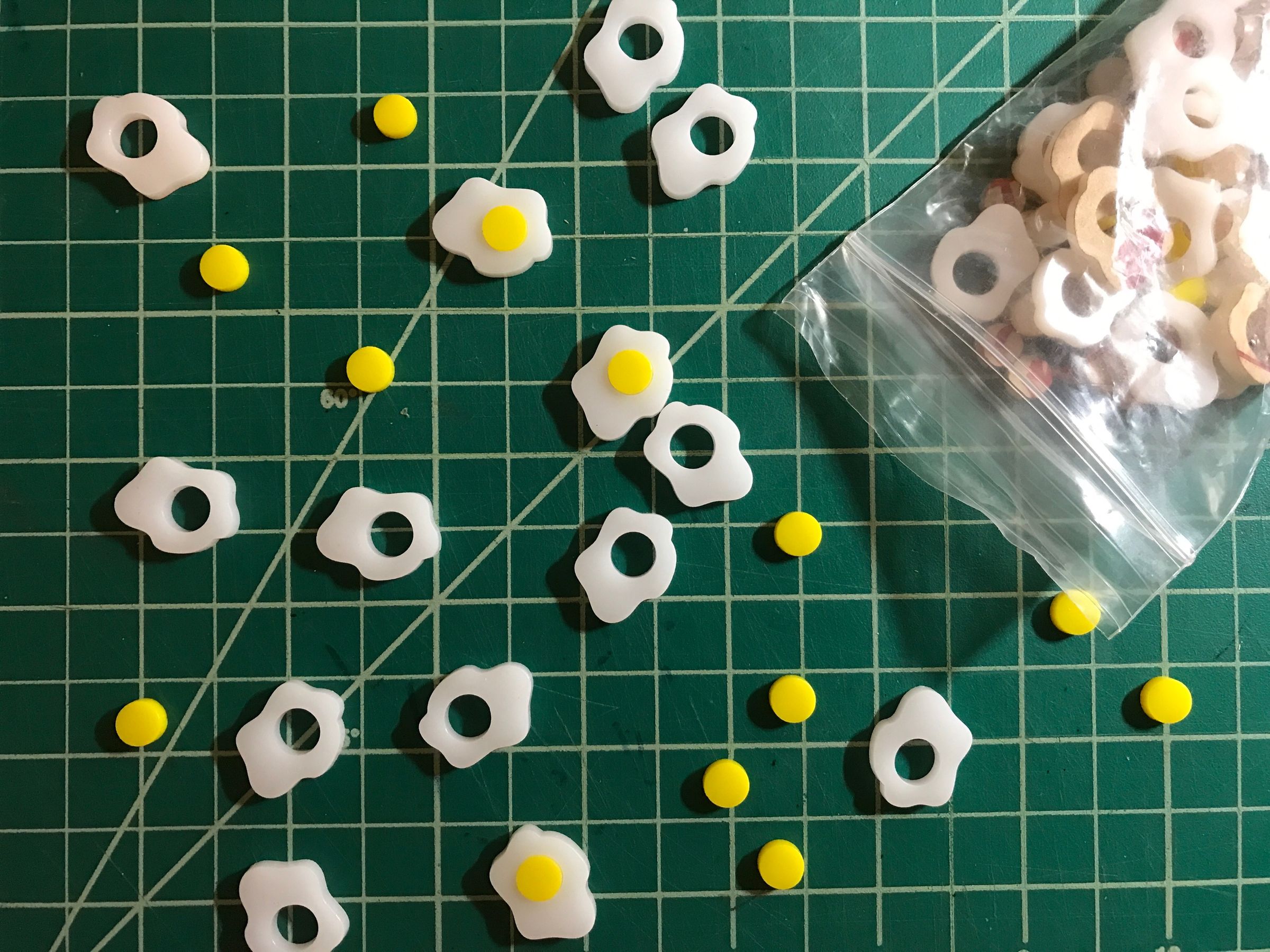 Fried Egg Acrylic Pins : 5 Steps (with Pictures) - Instructables