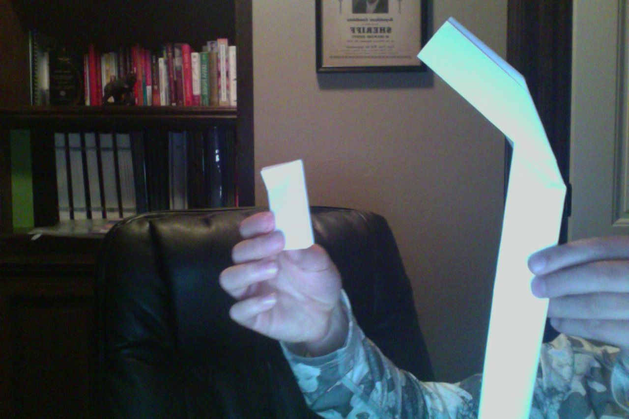 Paper Hockey Stick and Puck - Instructables