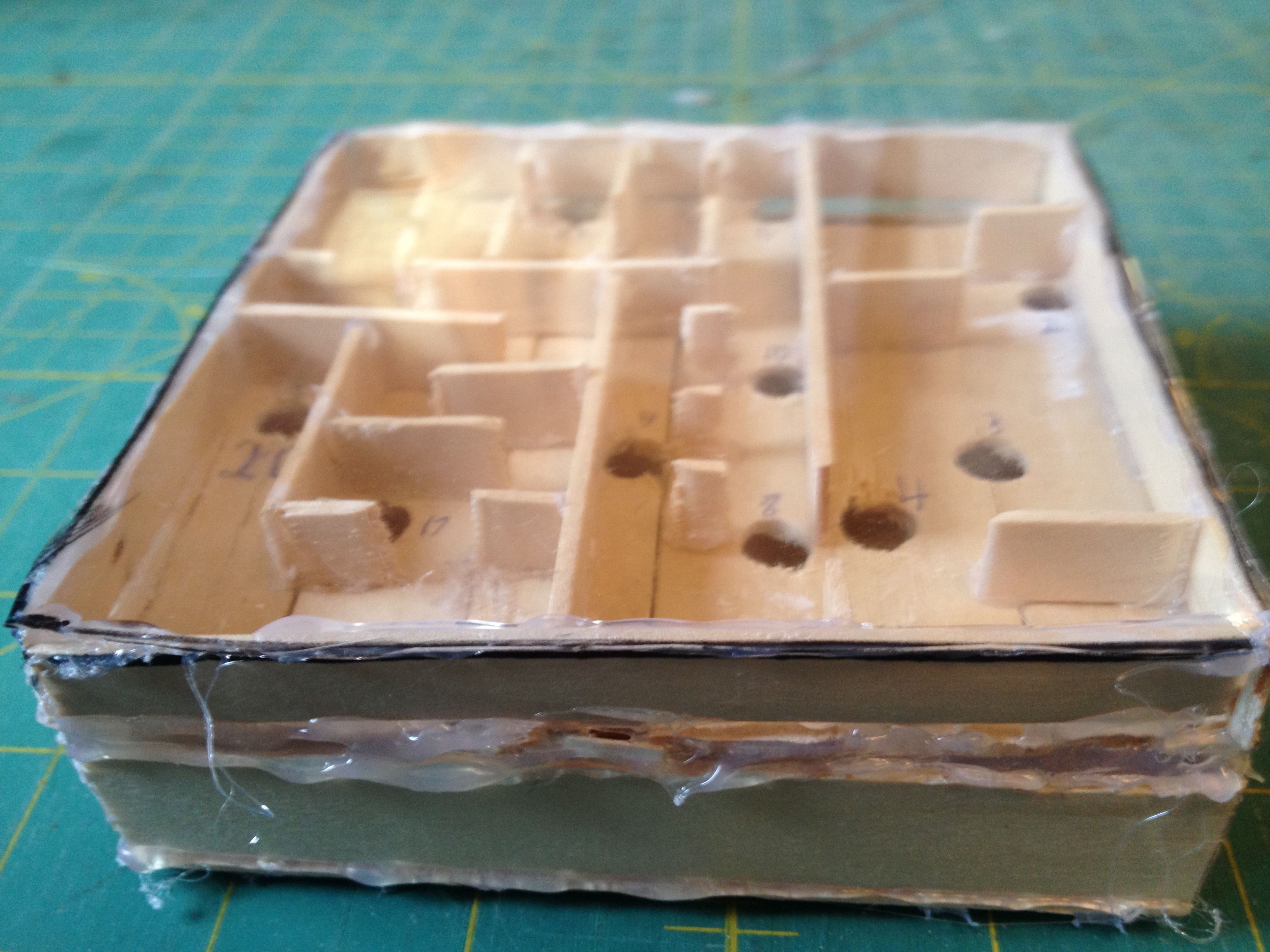 Popsicle Stick Marble Labyrinth : 9 Steps - Instructables