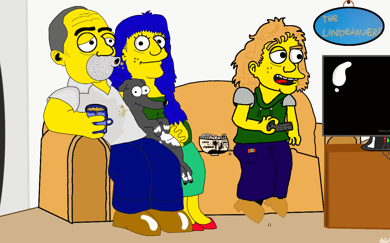 How to Draw Yourself or Other People As Simpson Charakter : 8 Steps ...