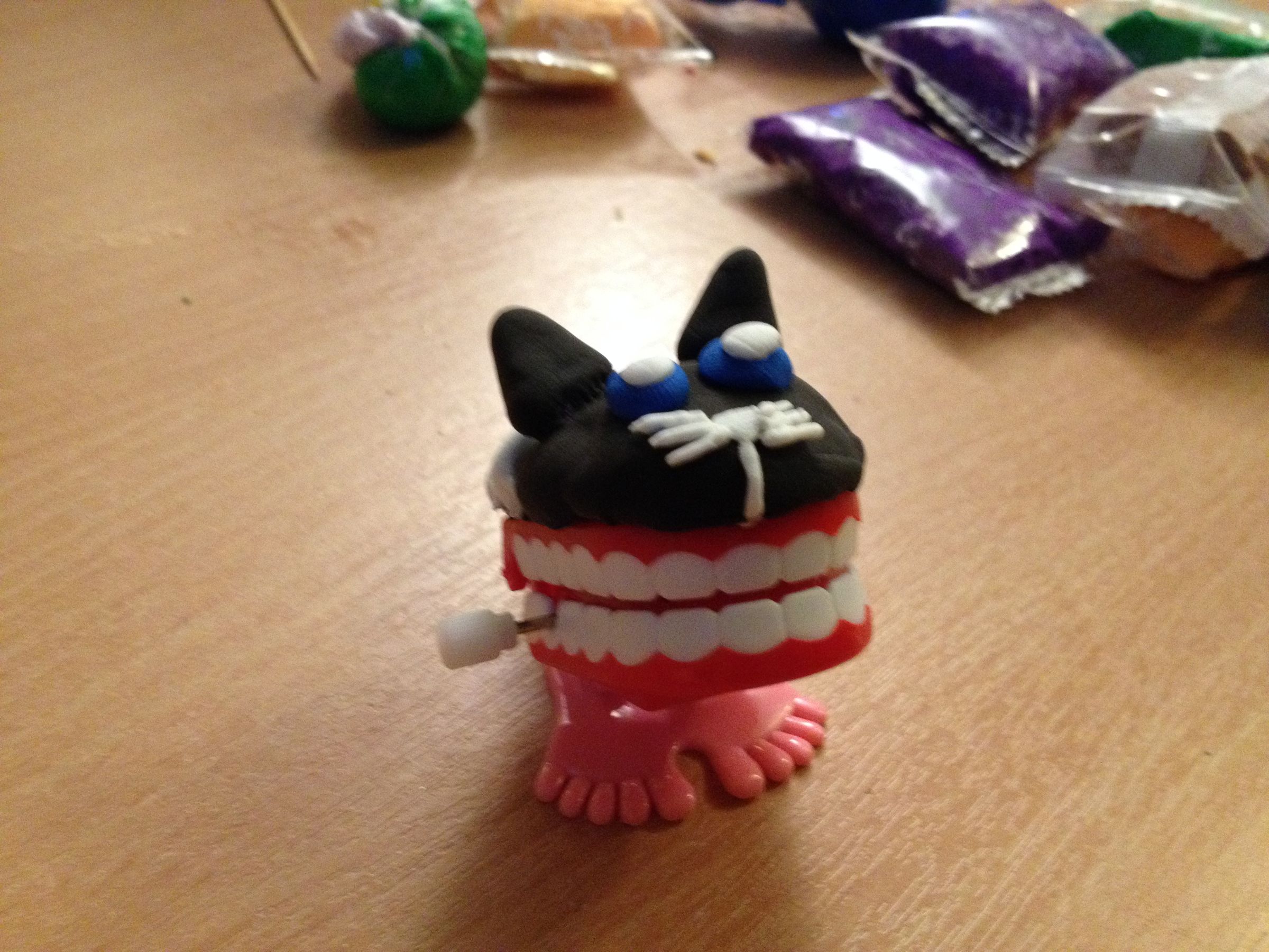 Soft Clay Wind Up Toys. Walkers and Chompers : 4 Steps (with Pictures ...
