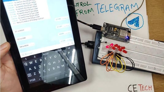 Controlling Esp8266 Using Telegram App 7 Steps Instructables