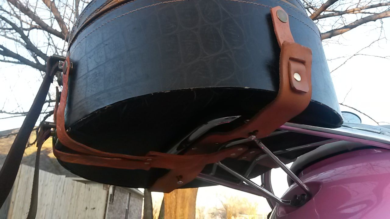 Vintage Hat Box Scooter Storage : 10 Steps (with Pictures) - Instructables