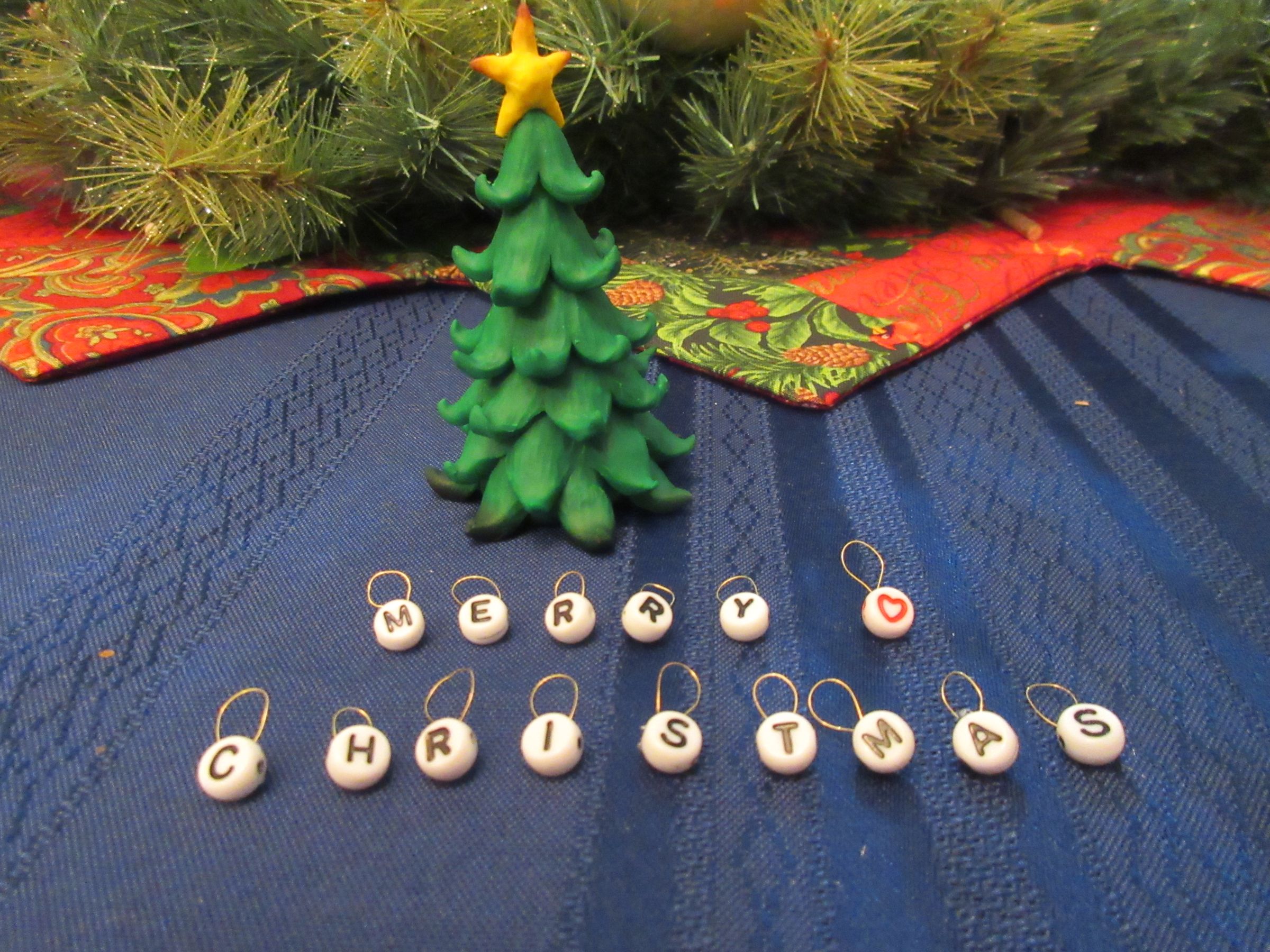 Polymer Clay Christmas Tree With Hanging Ornaments : 10 Steps (with ...