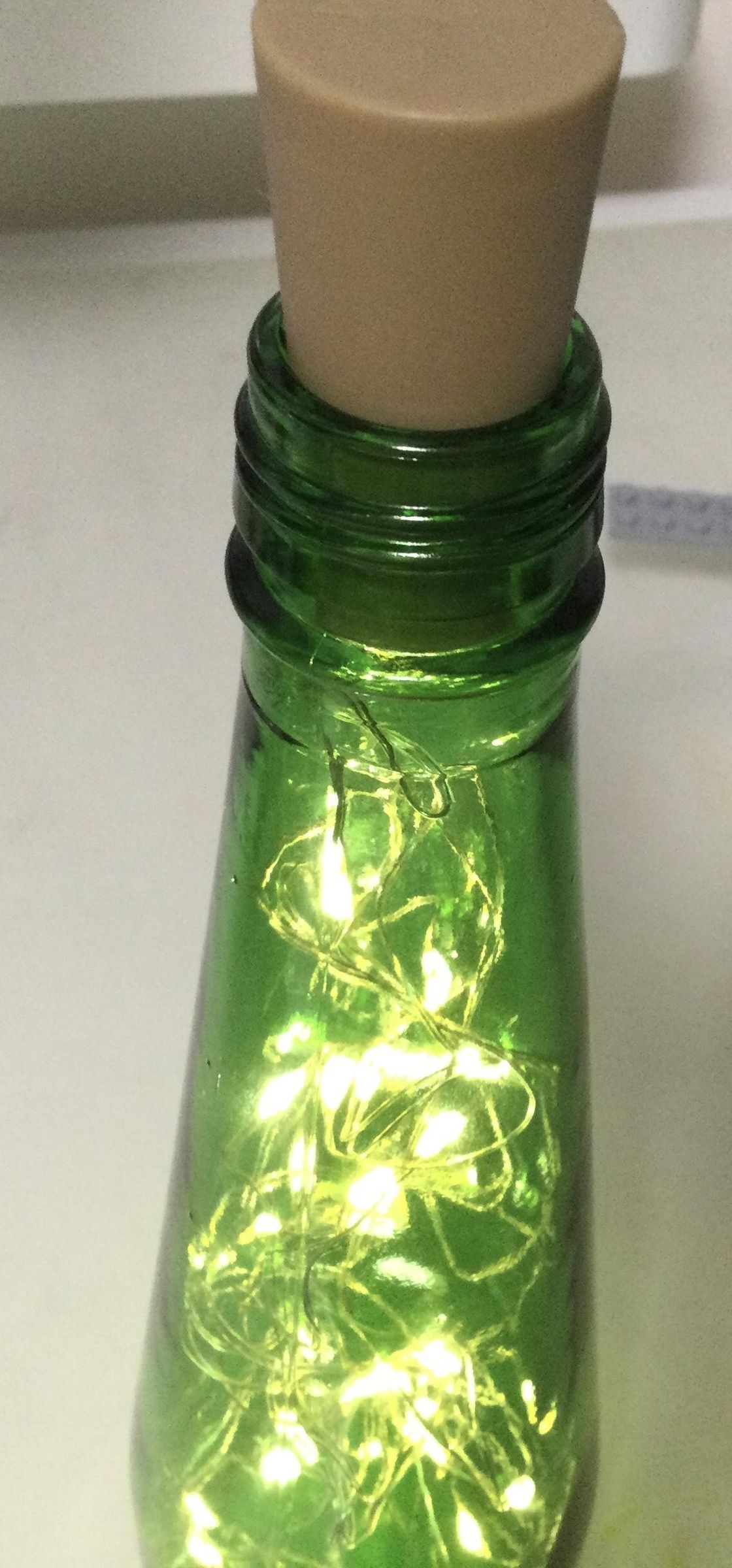 Led Glass Bottle Light : 3 Steps - Instructables