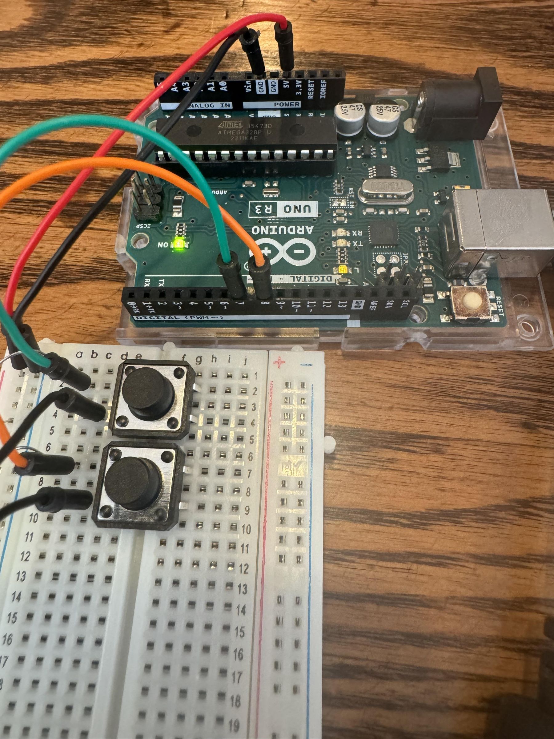Basic Binary Buttons Backed by a Breadboard! (A Simple Circuit From ...