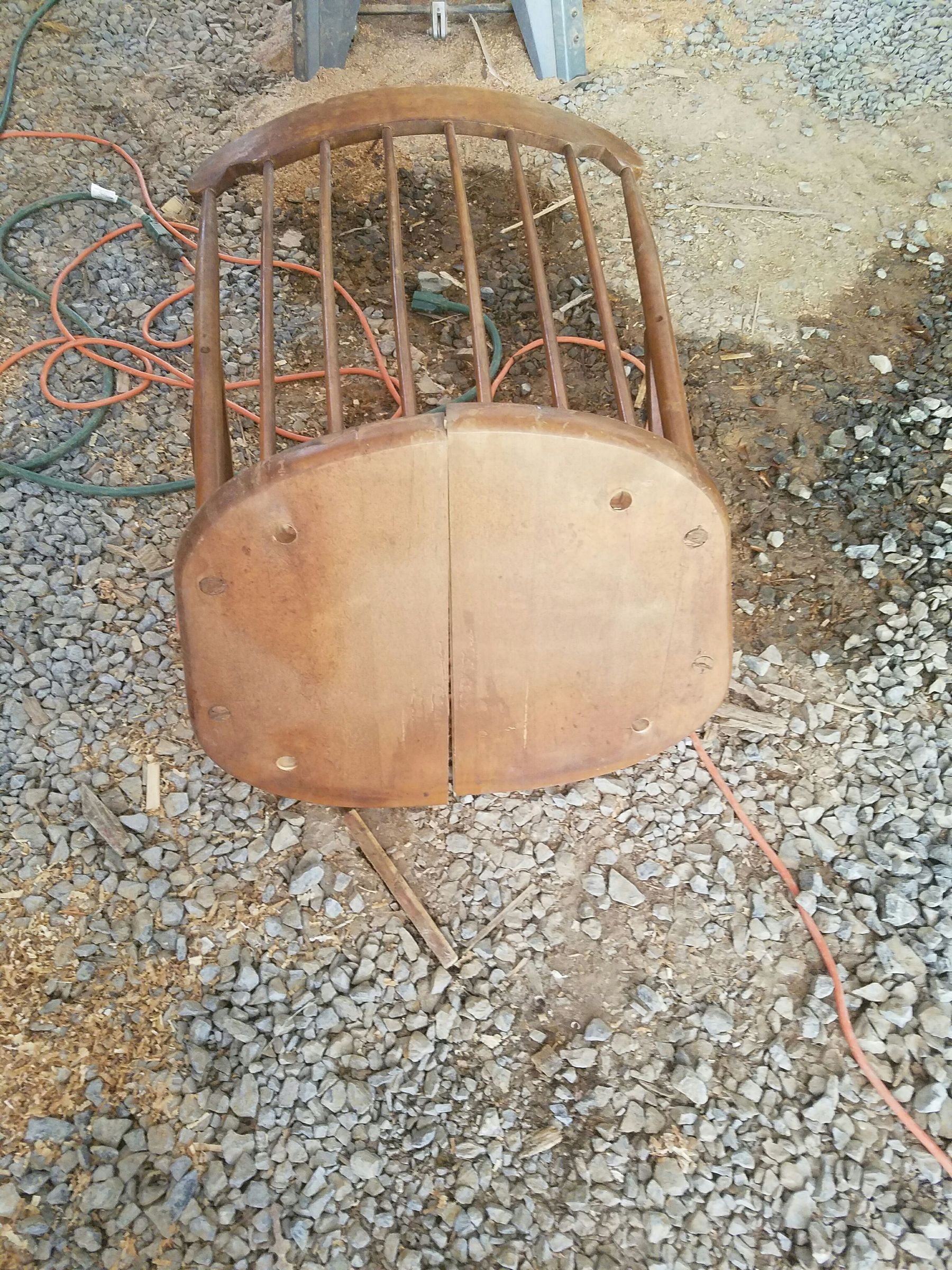 Redo a Broken Rocking Chair and Add Something Special : 6 Steps (with ...