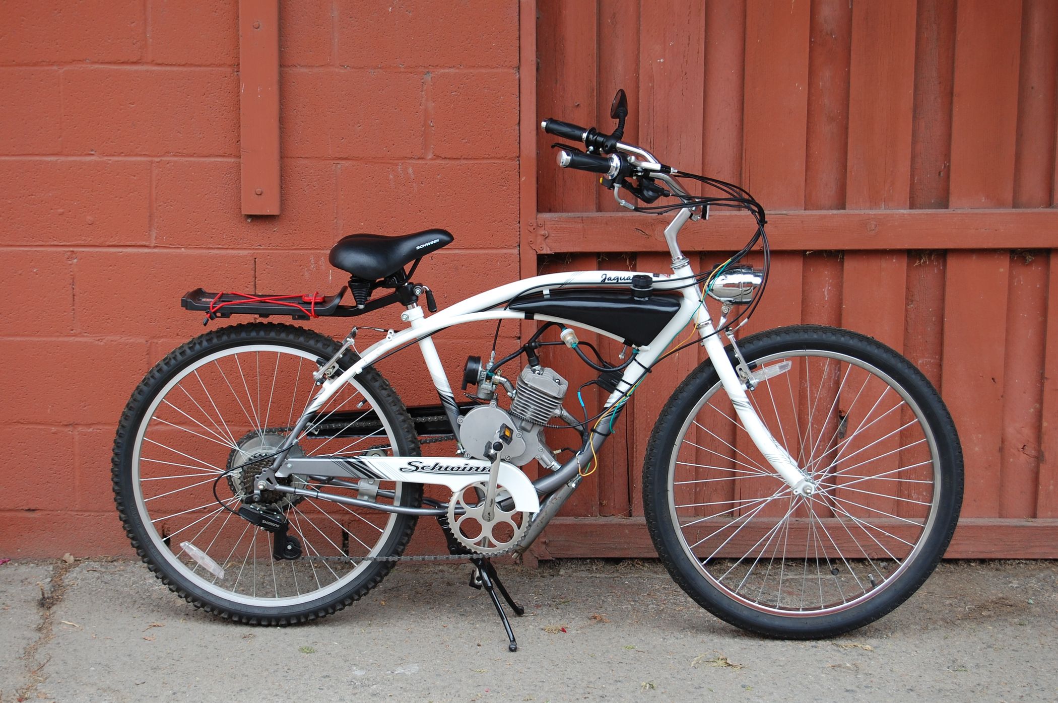 Custom Gas Tank on a Motorized Bicycle : 7 Steps - Instructables