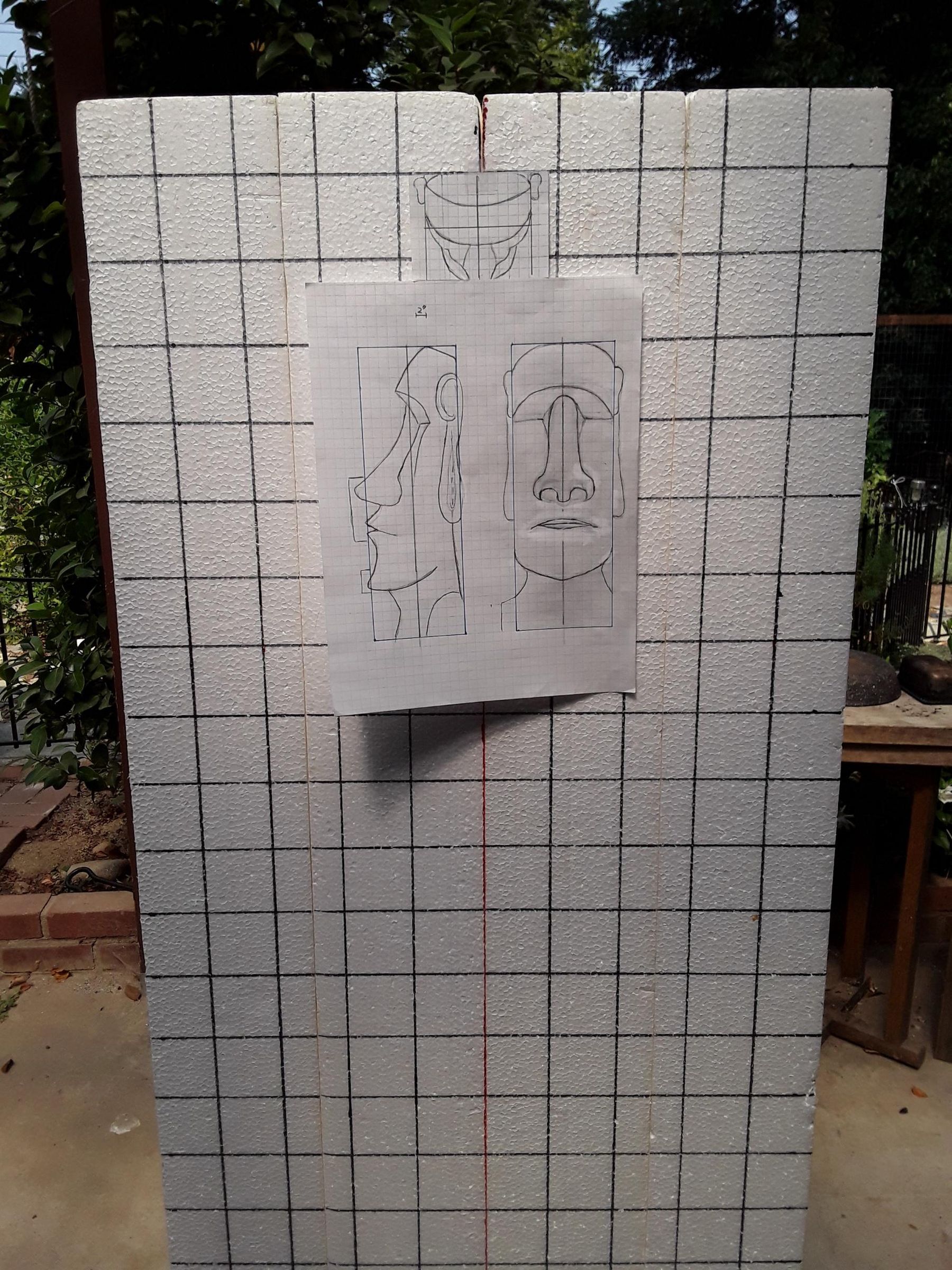 Moai From Recycled Foam : 8 Steps (with Pictures) - Instructables