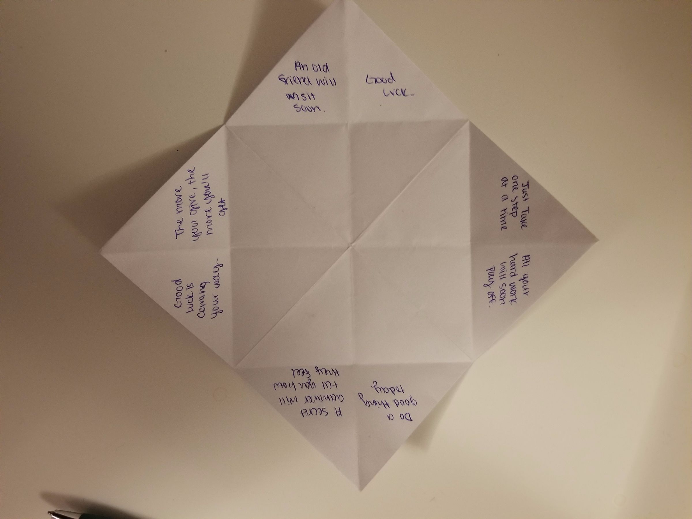 Origami: Fortune Teller : 16 Steps (with Pictures) - Instructables