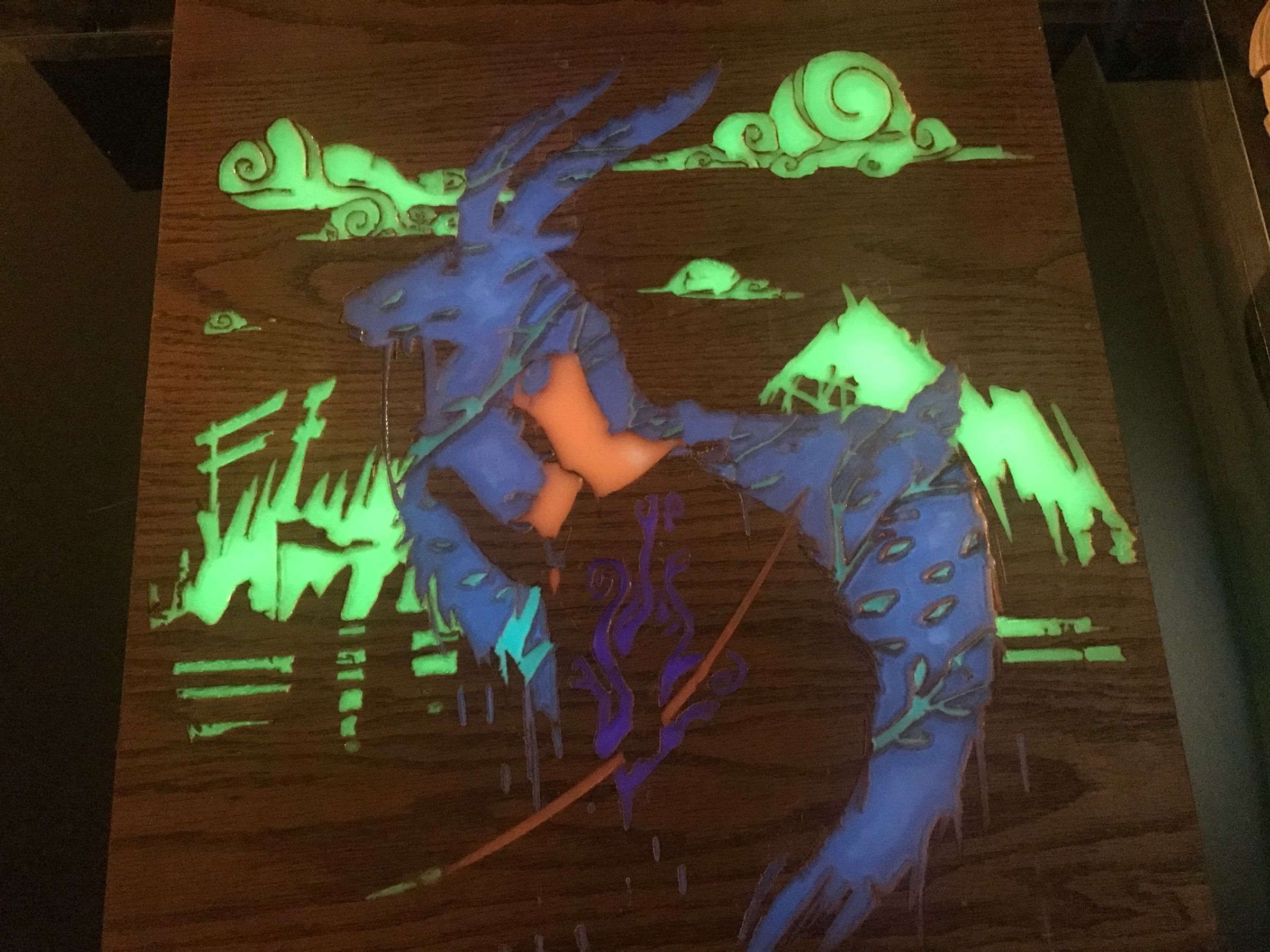 Multi-Colored Glow Resin Engraving With a CNC : 14 Steps - Instructables