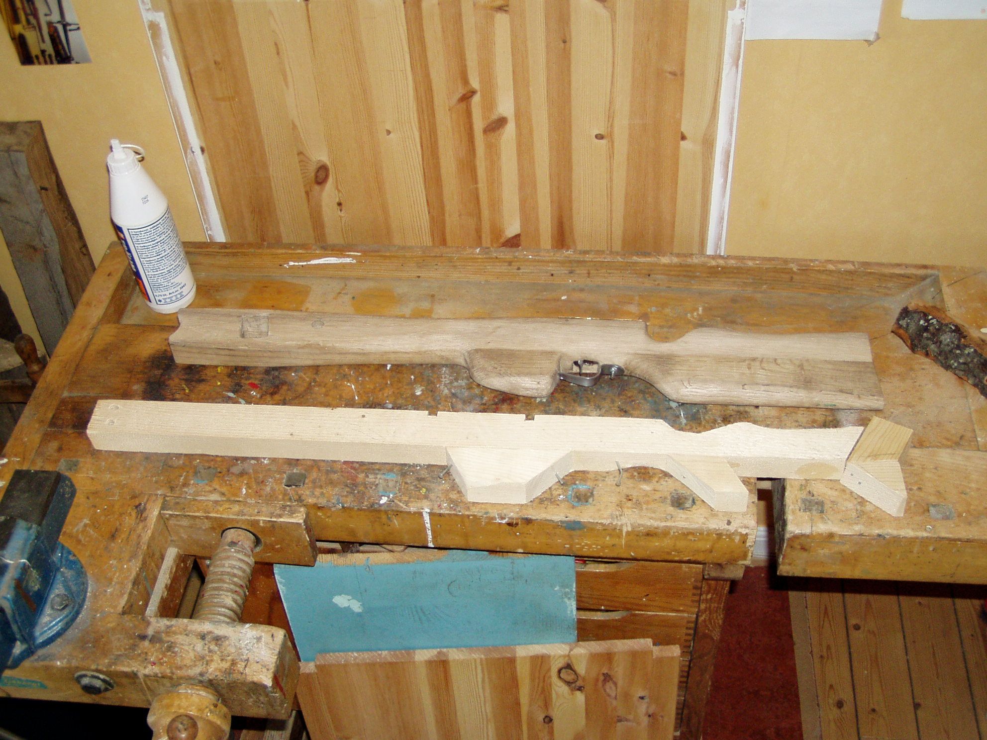 Crossbow With Wooden Stock and Rattan Bow : 5 Steps (with Pictures ...