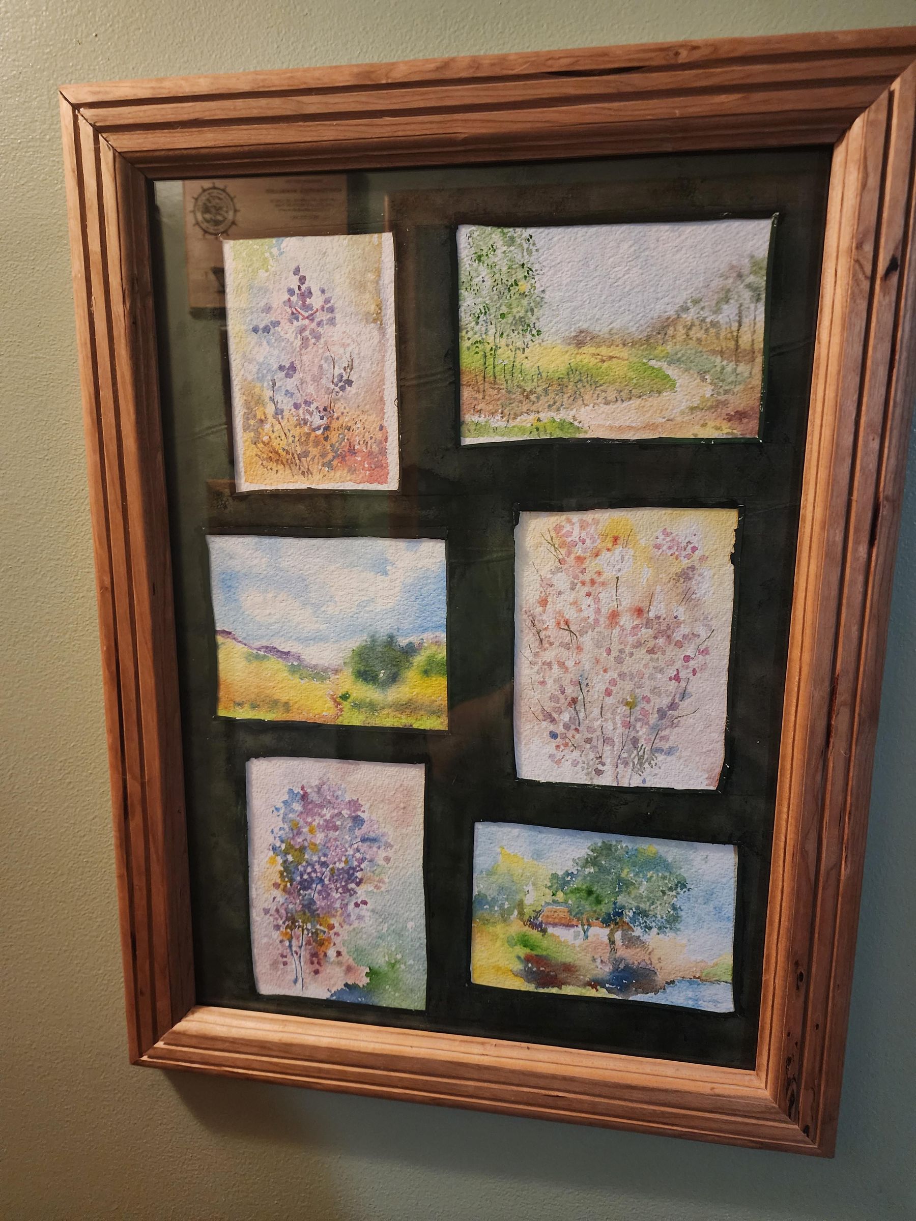 Cherry Picture Frame Made for Water Color Pantings : 7 Steps ...