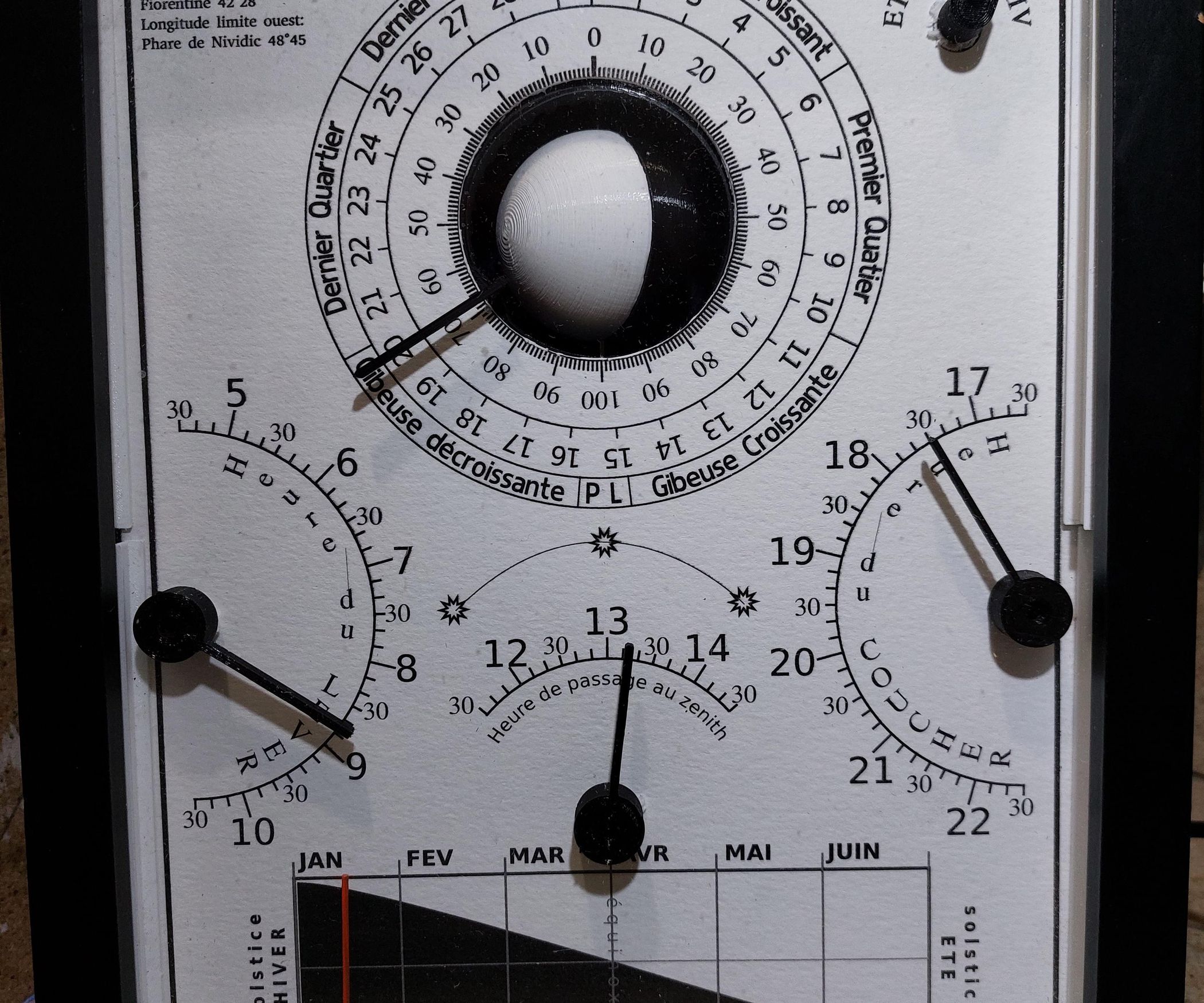 Analog Ephemeris. : 6 Steps (with Pictures) - Instructables