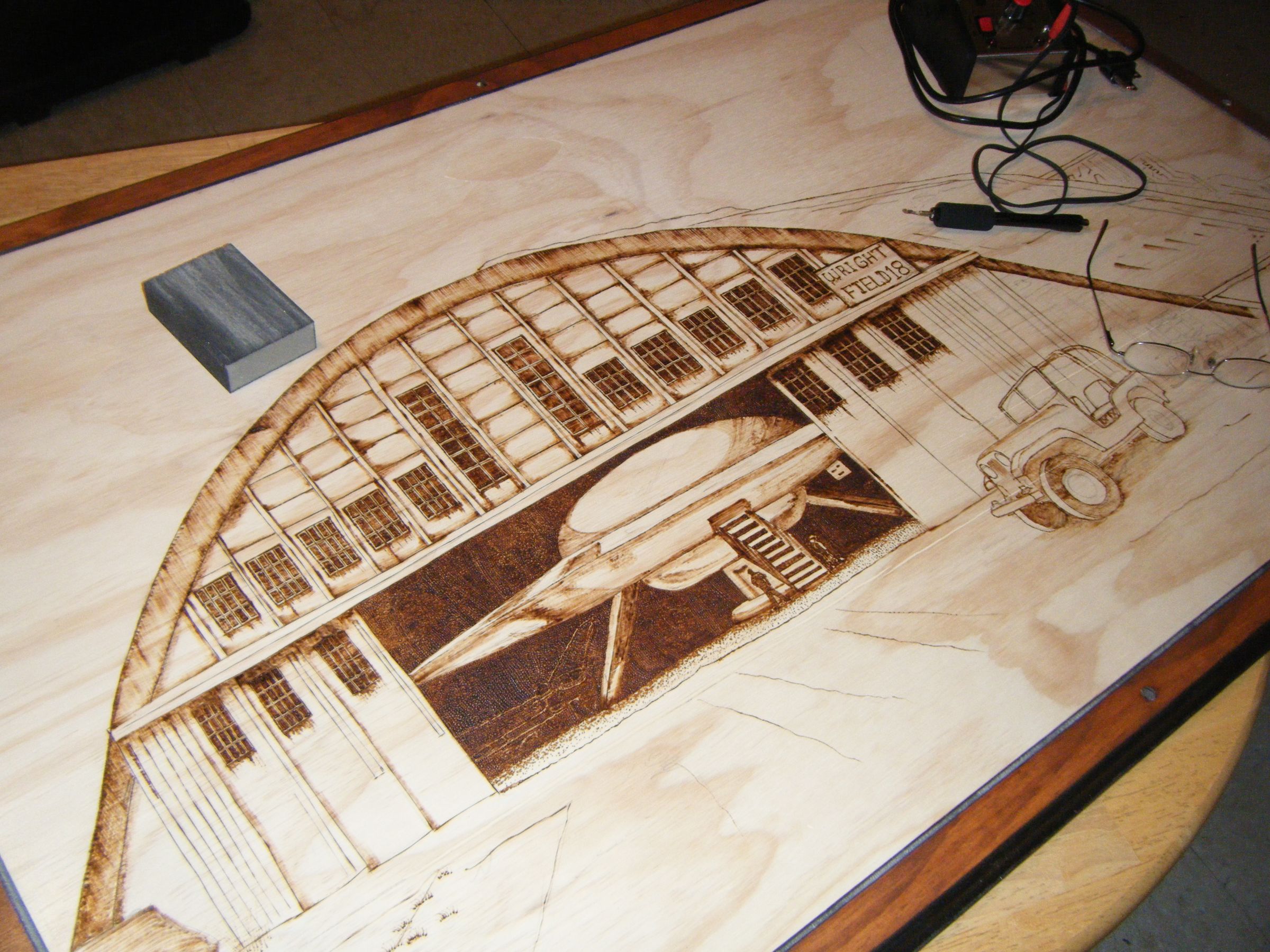 Architectural Mural Pyrography : 4 Steps (with Pictures) - Instructables