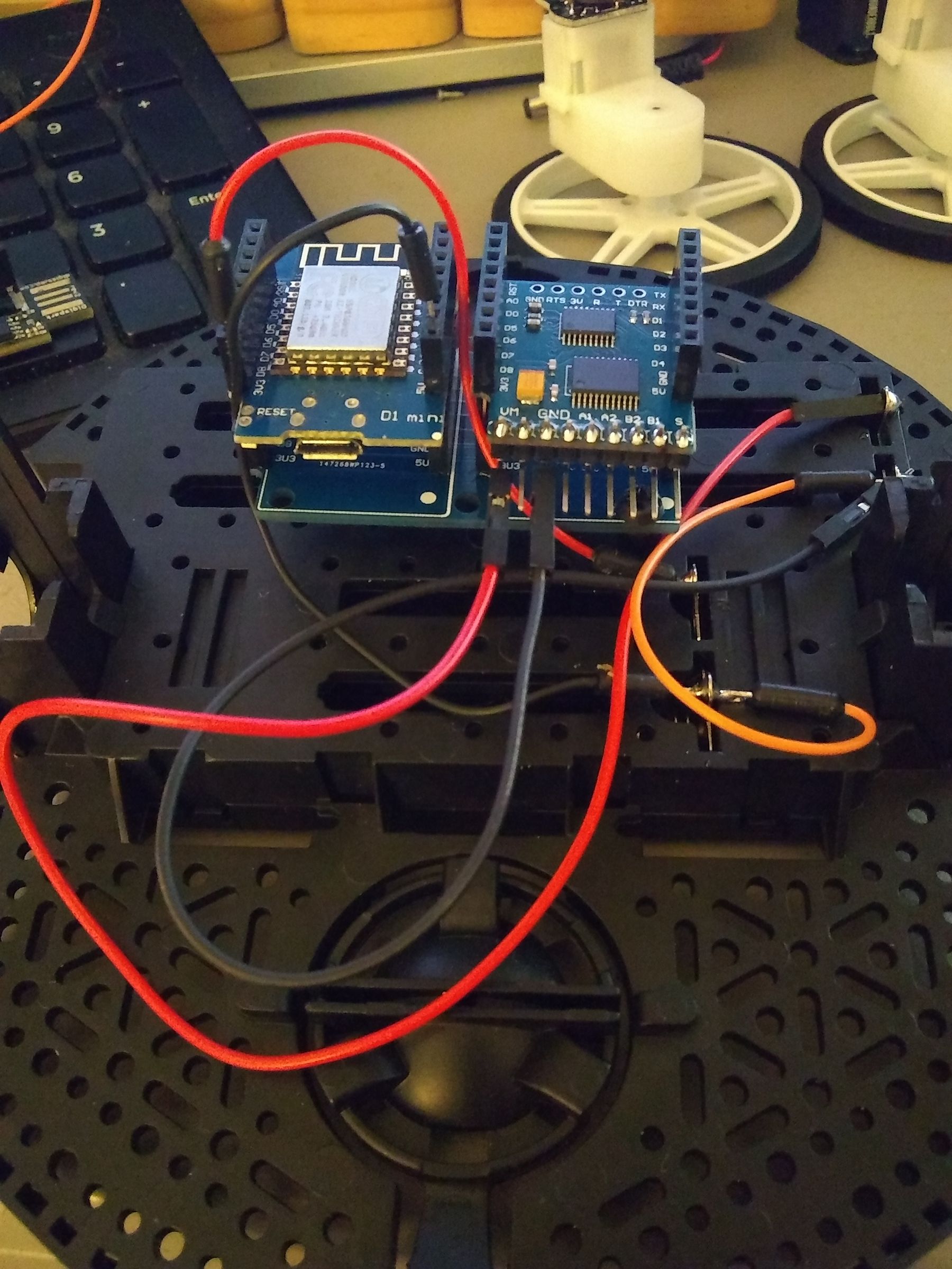 Wemos D1 Mini WIFI Robot (MQTT & UDP) : 14 Steps (with Pictures ...