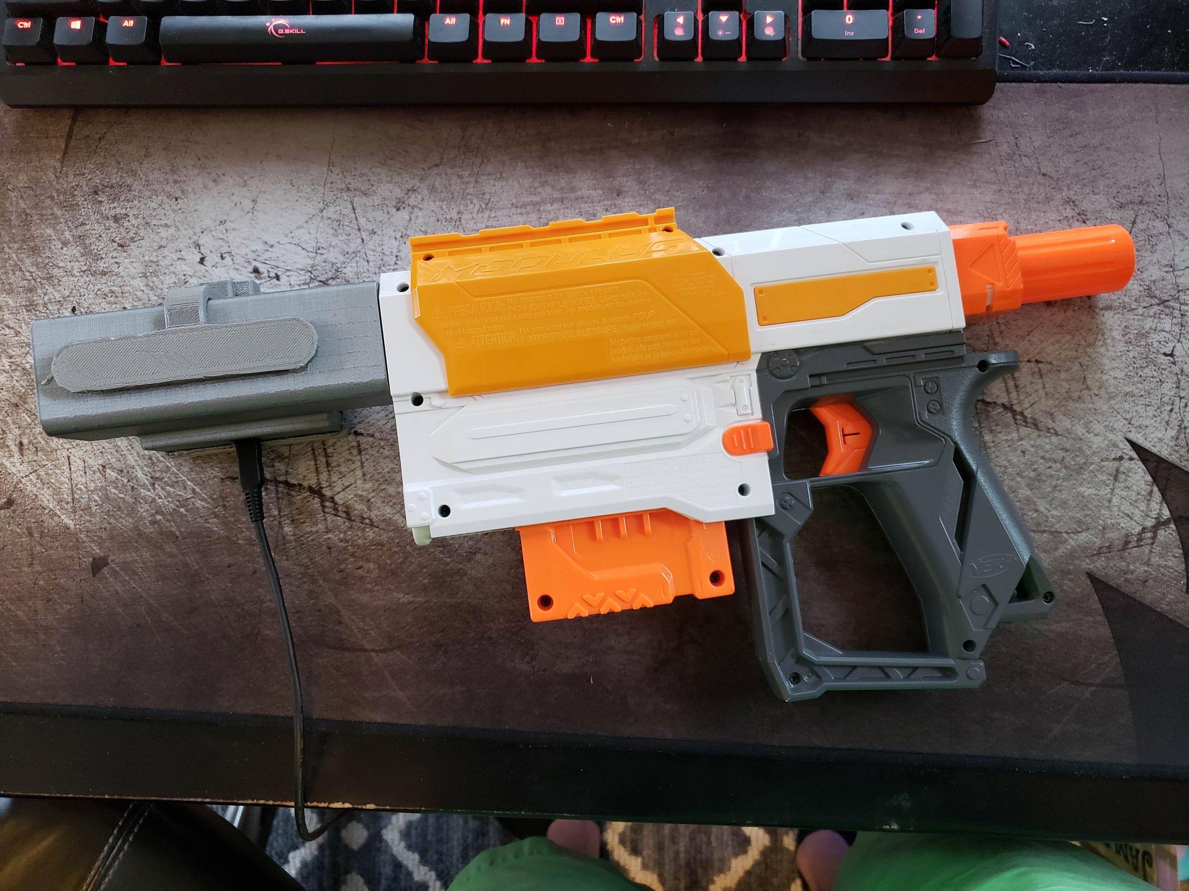 Nerf Chronograph and Rate of Fire Barrel : 7 Steps - Instructables