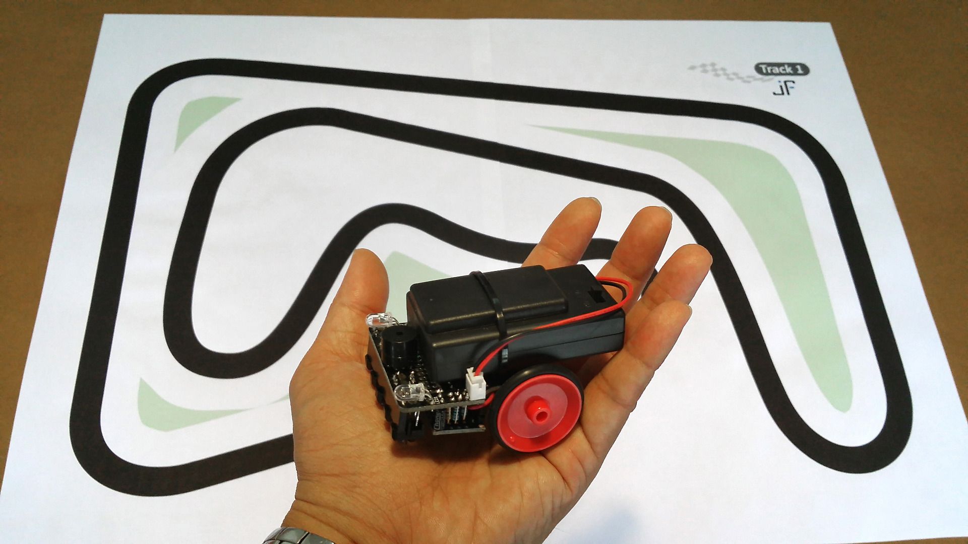 Arduino Based Desktop Line Follower - JolliBot : 6 Steps (with Pictures ...