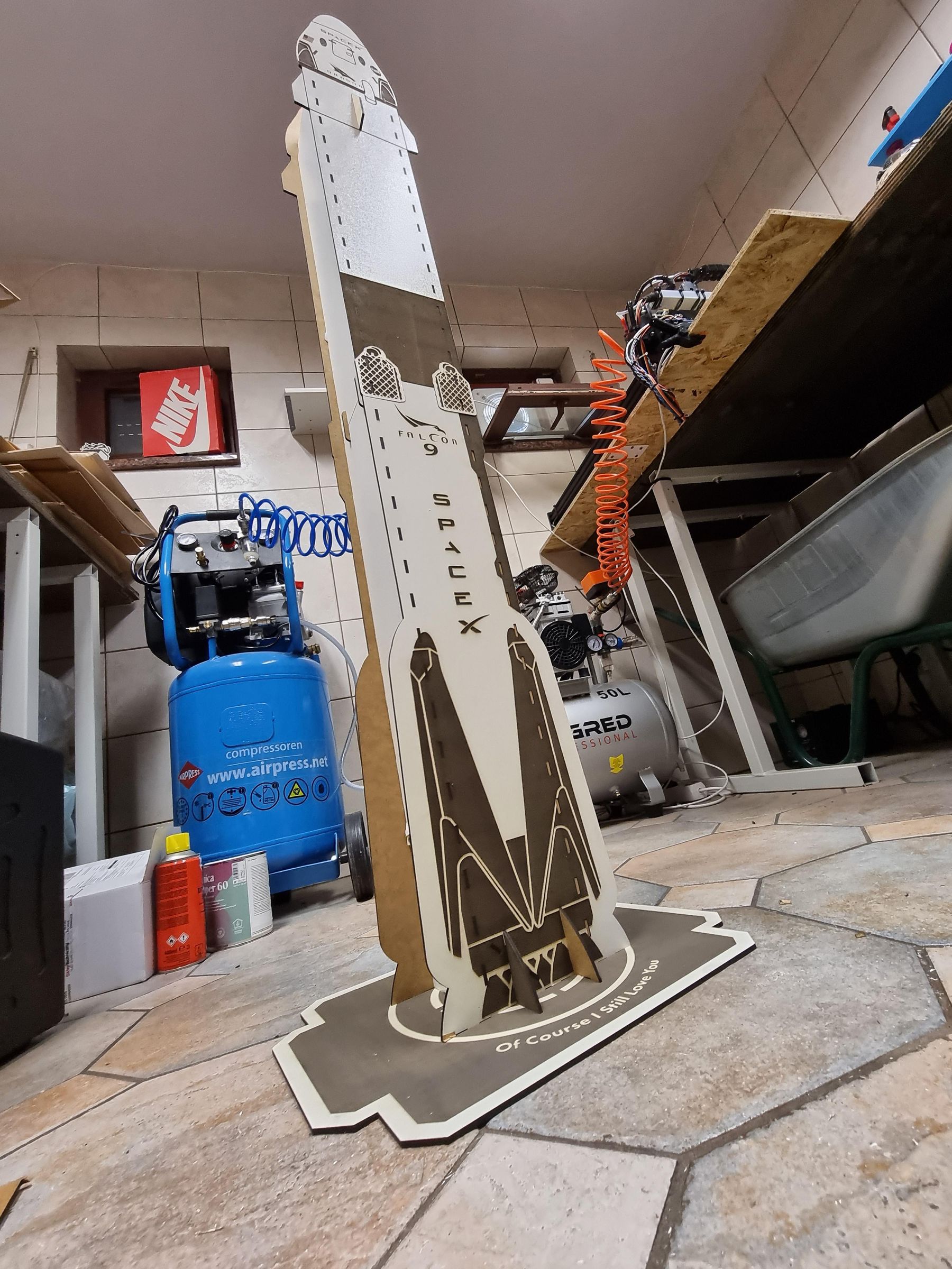 Falcon 9 Socks Dispenser, With Dragon and Doge on Board! : 11 Steps ...