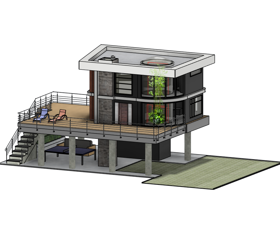 Elegant Meets Resilience: a Modern Typhoon-Proof Home : 18 Steps (with ...