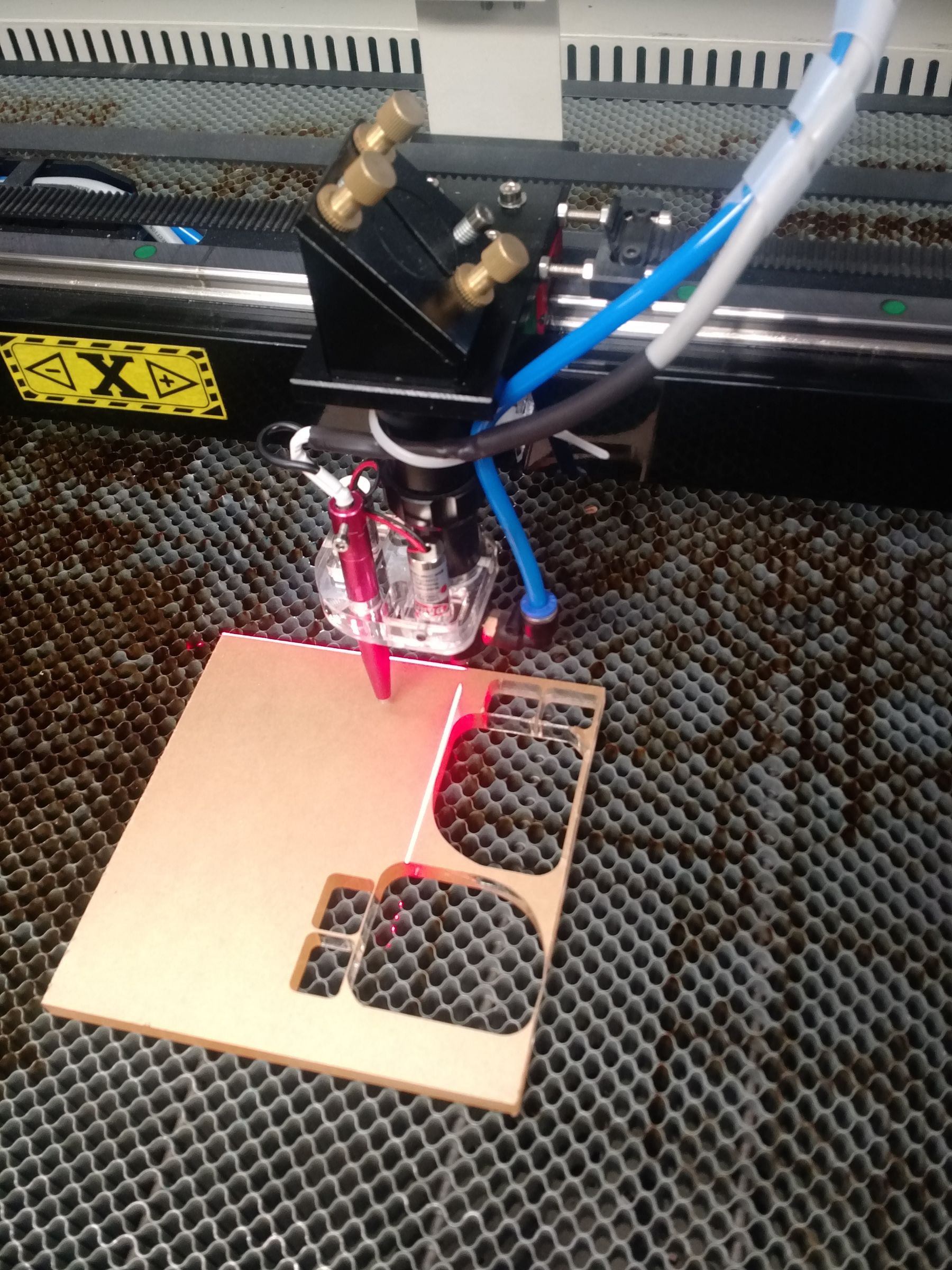 LInear Laser Cutter Pointer Holder : 7 Steps (with Pictures ...