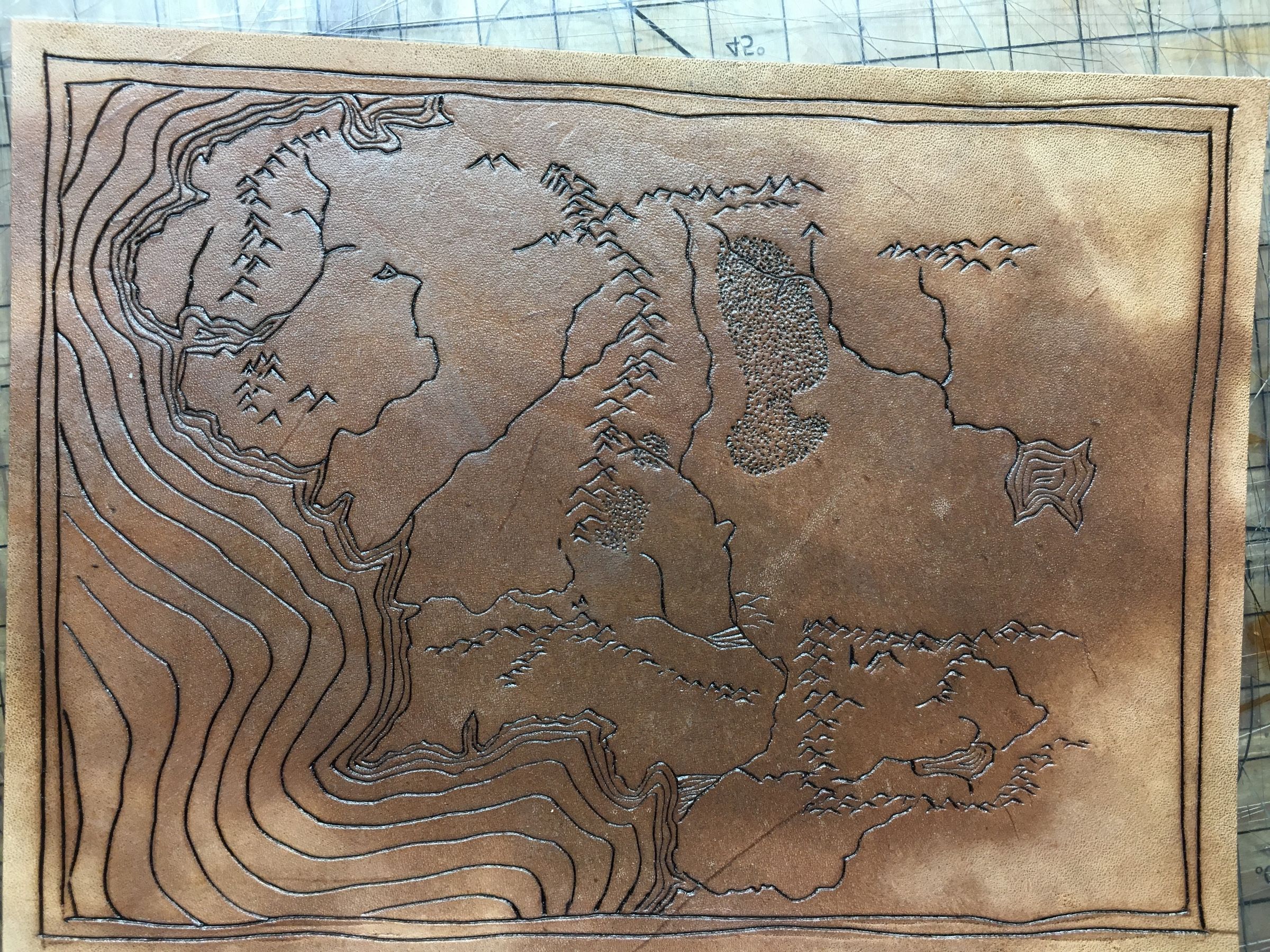 Leather Map Carving : 3 Steps (with Pictures) - Instructables