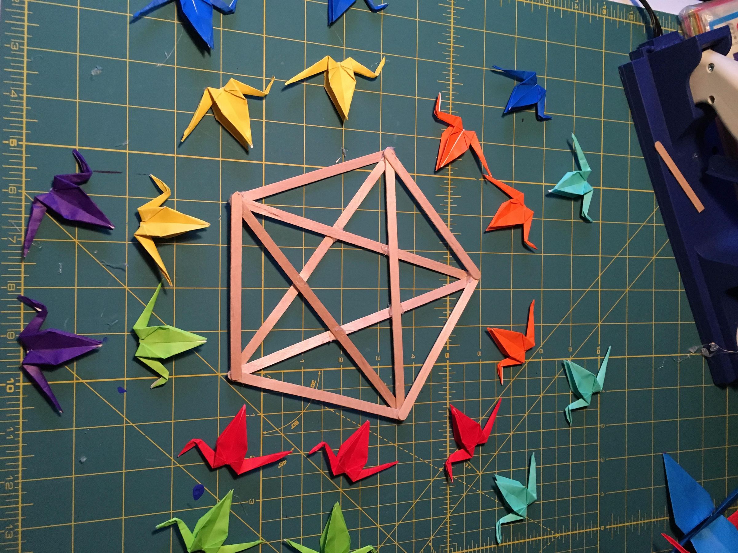 Origami Crane Mobile : 5 Steps (with Pictures) - Instructables