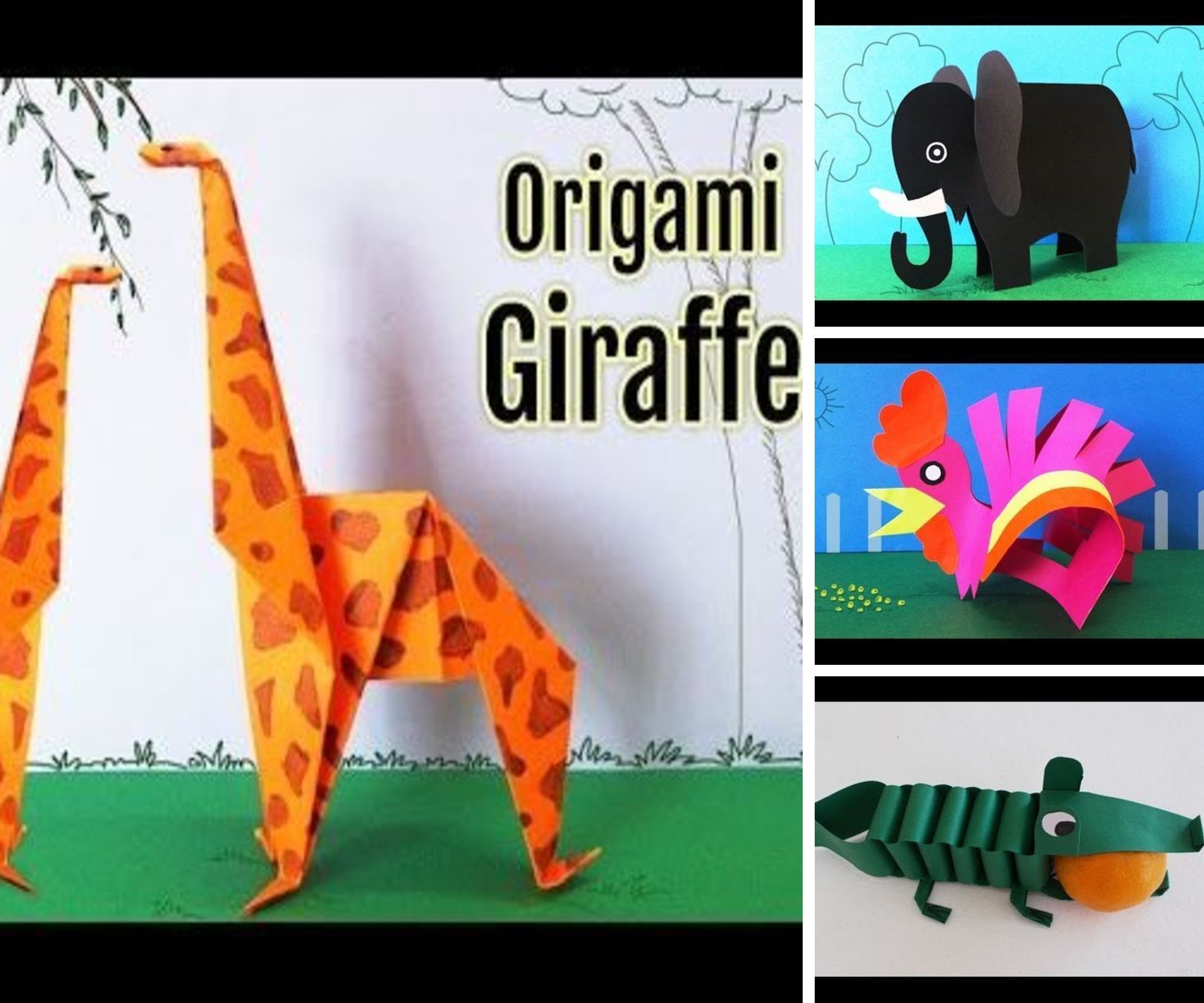 Paper Animals Collection for Kids - Instructables