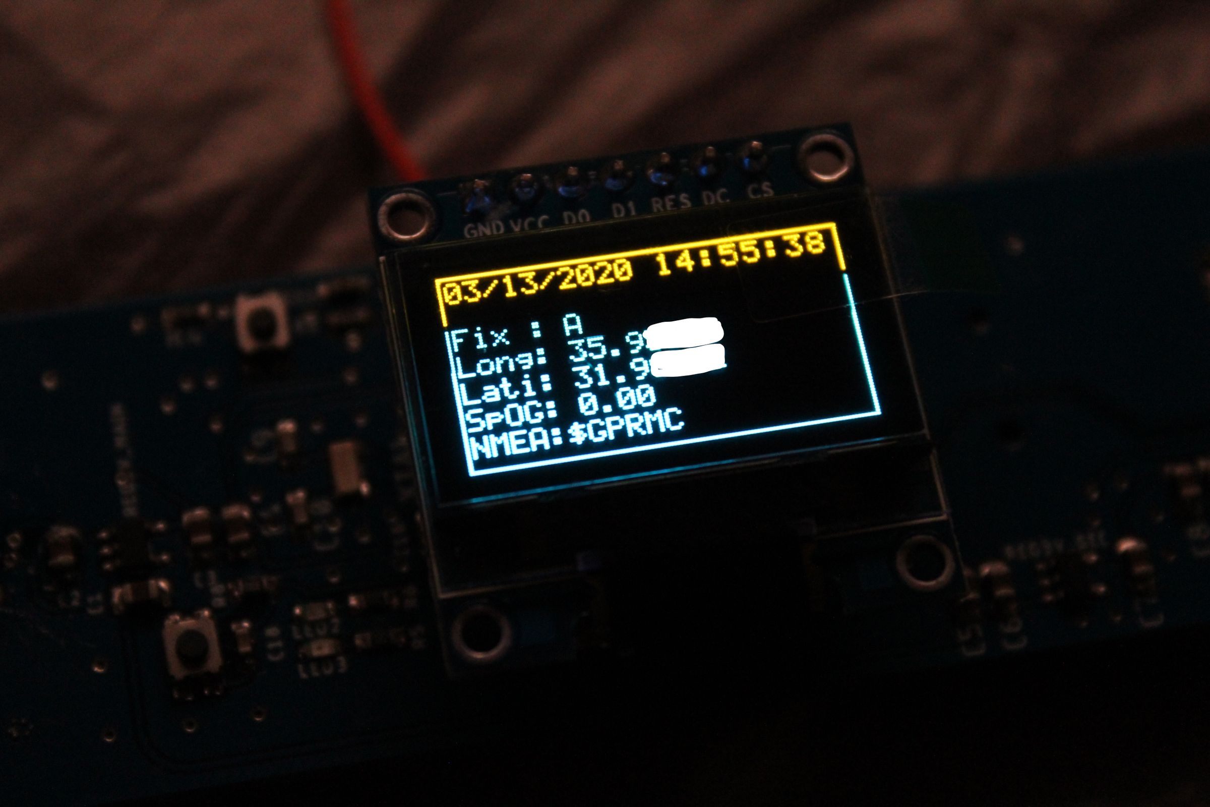 GPS Monitoring With OLED Display Project : 5 Steps (with Pictures ...