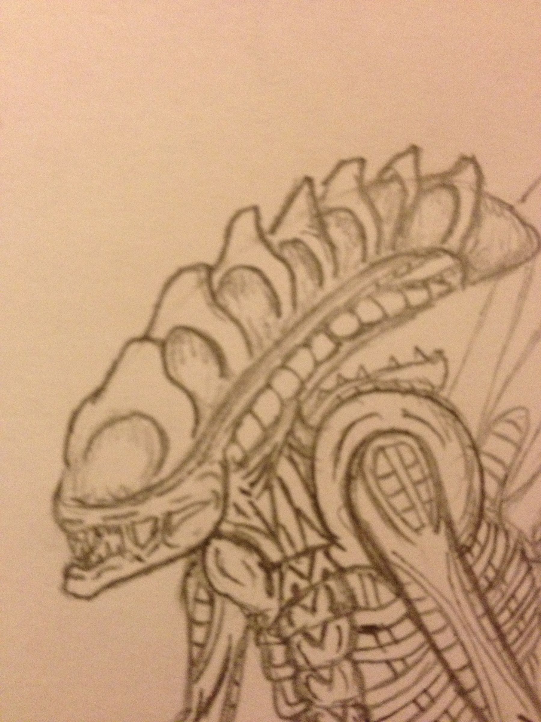 How to Draw a Xenomorph (warrior) : 8 Steps - Instructables