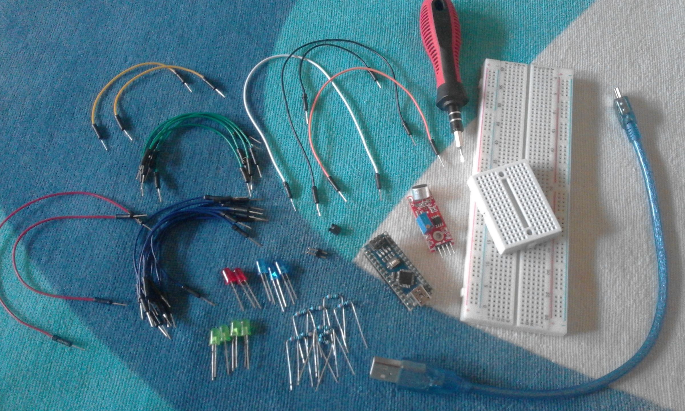 Waren's L.E.D Music Visualizer : 16 Steps (with Pictures) - Instructables