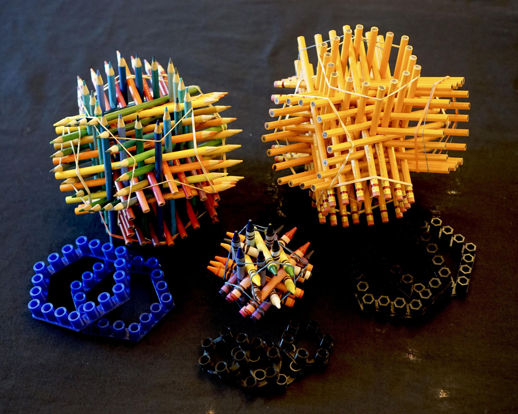 Easy 72 Pencil Sculpture : 6 Steps (with Pictures) - Instructables