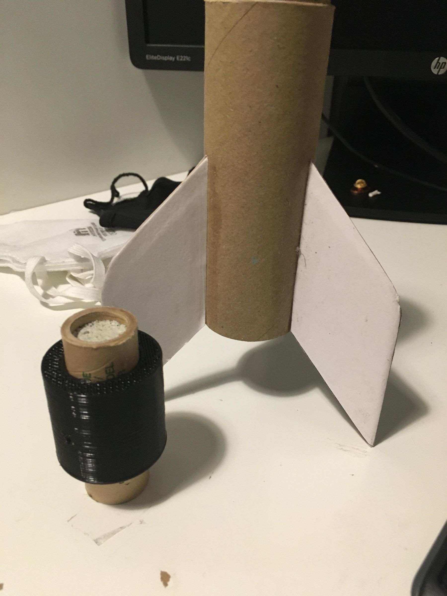 Two Stage Electronic Model Rocket : 17 Steps (with Pictures ...