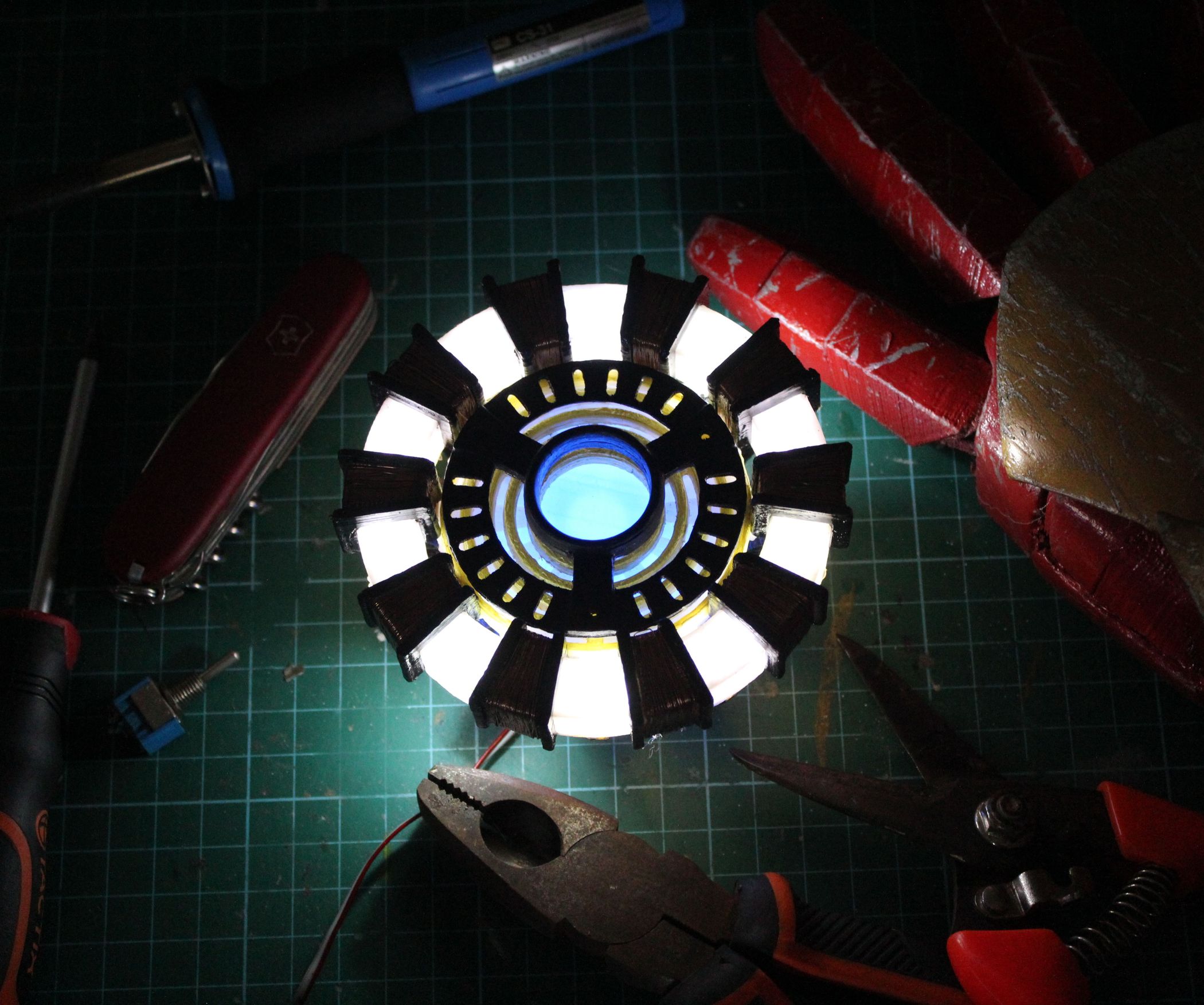Arc Reactor From Iron Man (easy Build, Studio Finish)+ 3D Printed ...