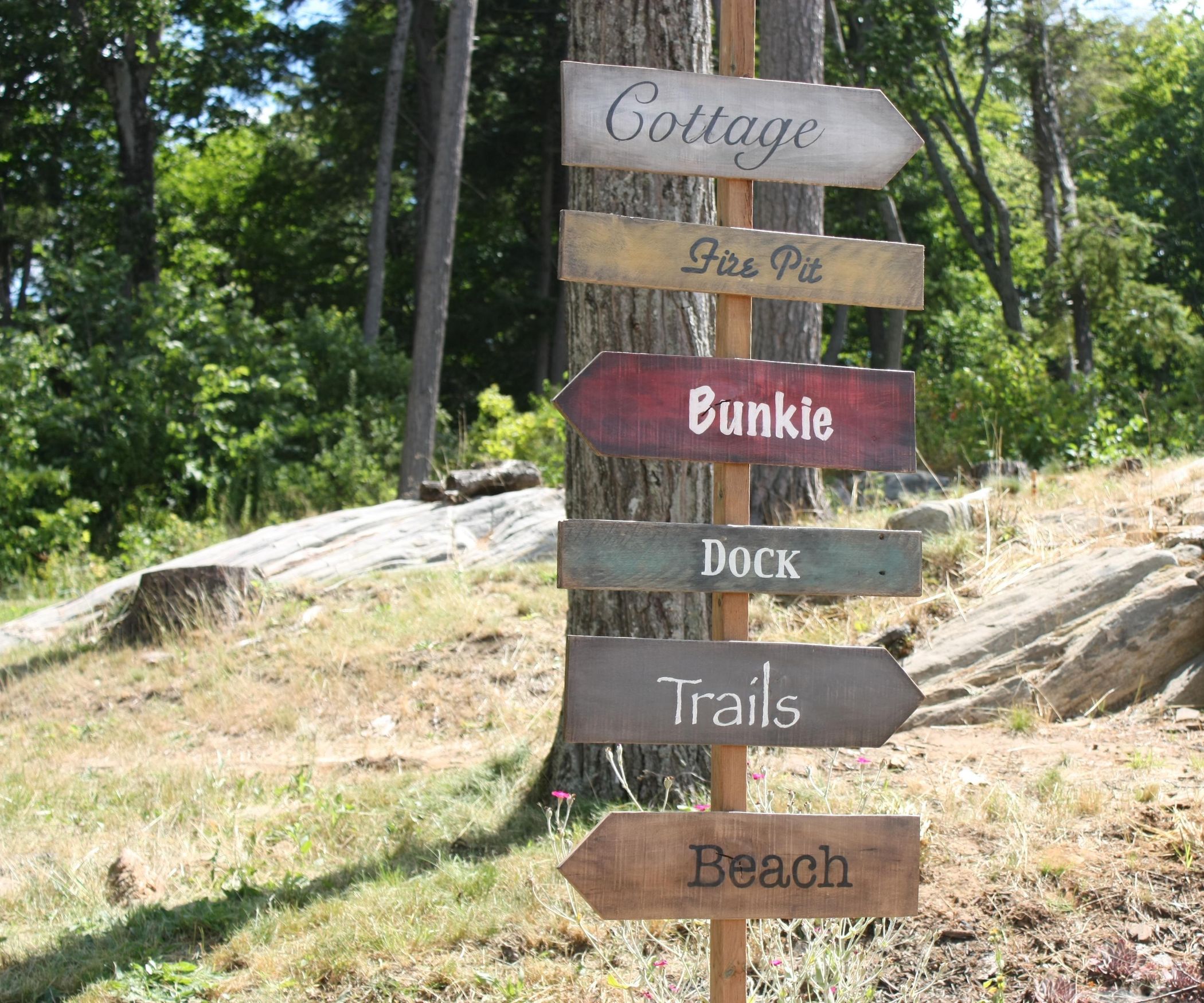 Recycled Pallet Cottage Signs : 4 Steps - Instructables