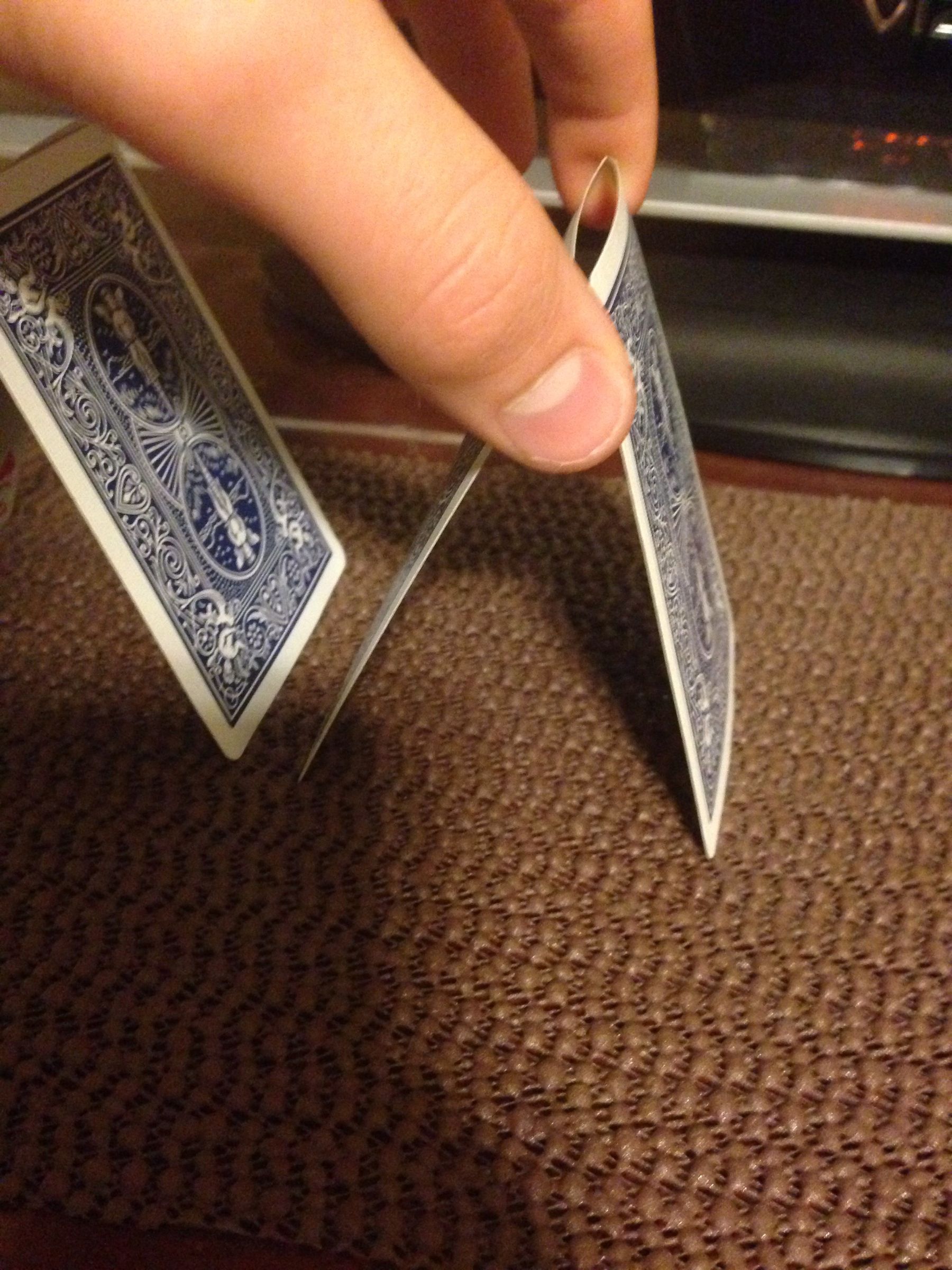 Card House for Beginners : 7 Steps - Instructables