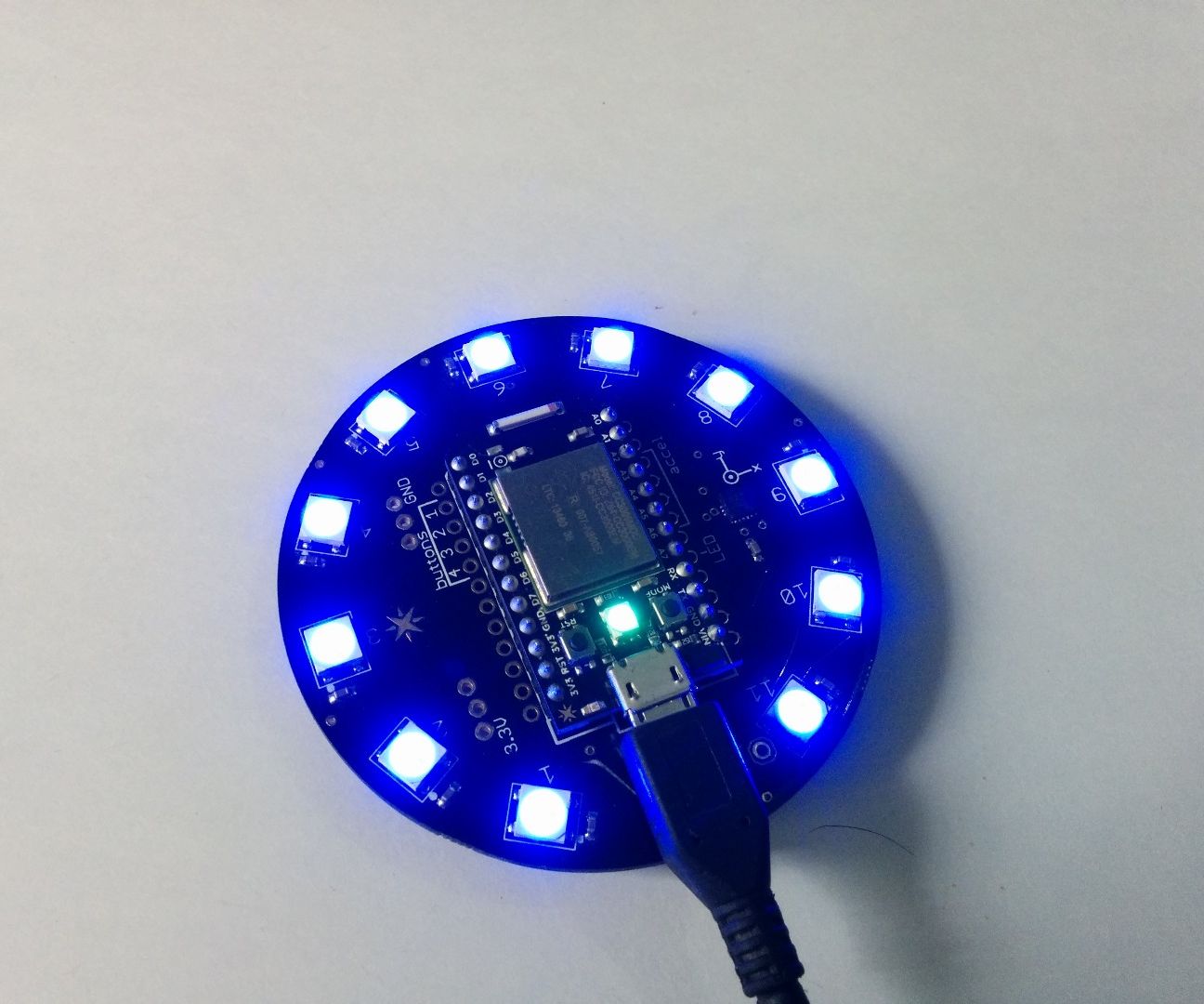 Particle Core - Internet Button : 5 Steps (with Pictures) - Instructables