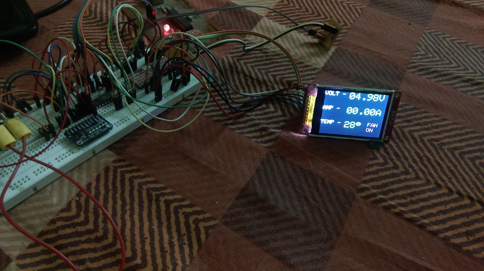 3A Variable Bench PSU With Digital Readout on Colour Display Using ...