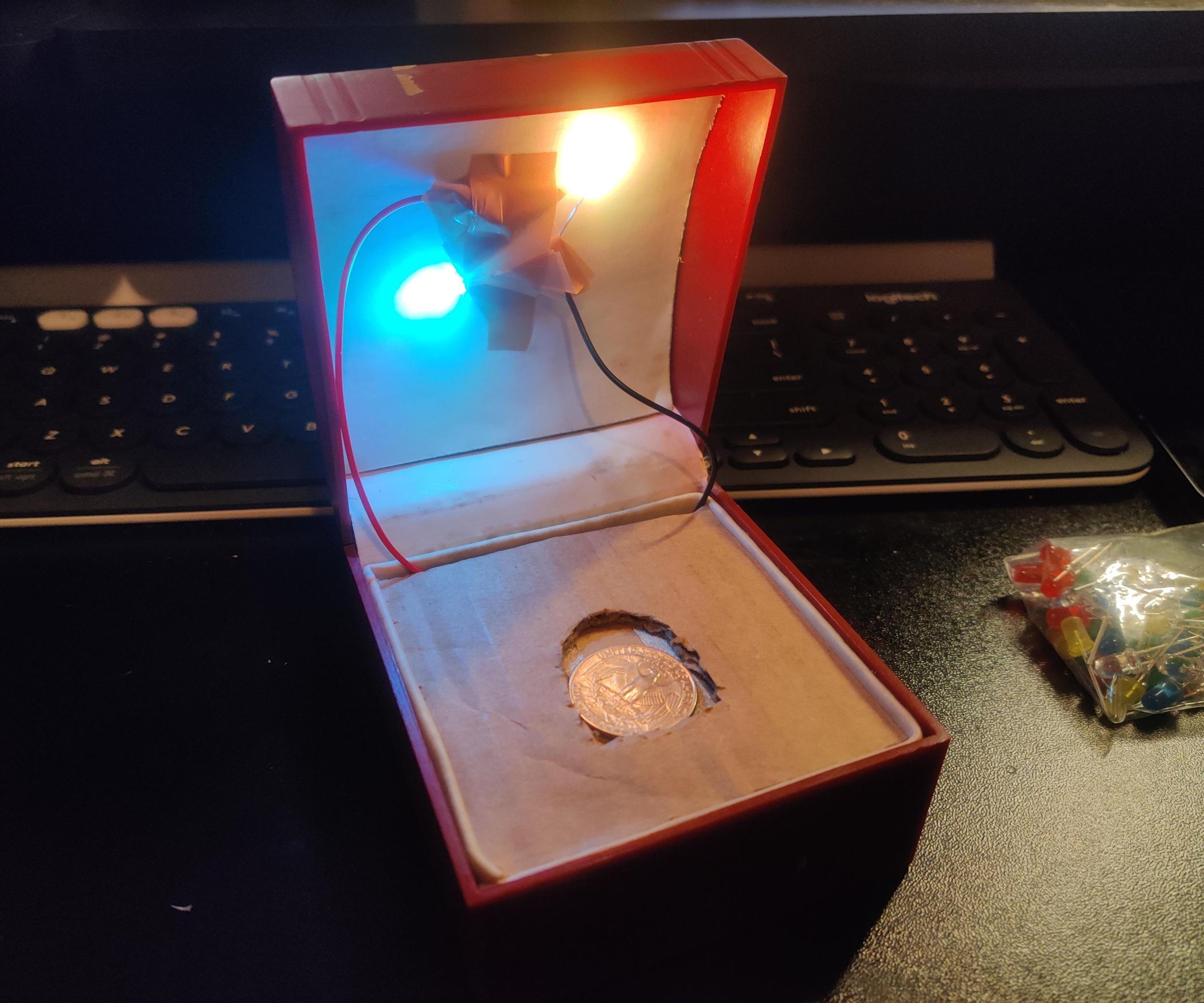 Coin in a Box Switch : 9 Steps - Instructables