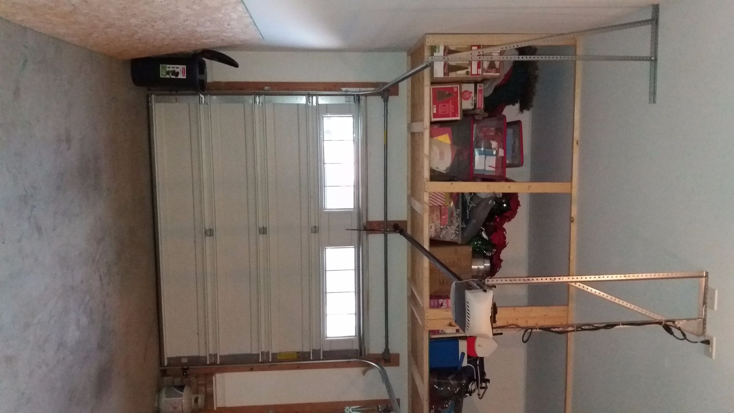 Wasted Space: High Garage Storage Shelves : 8 Steps (with Pictures ...